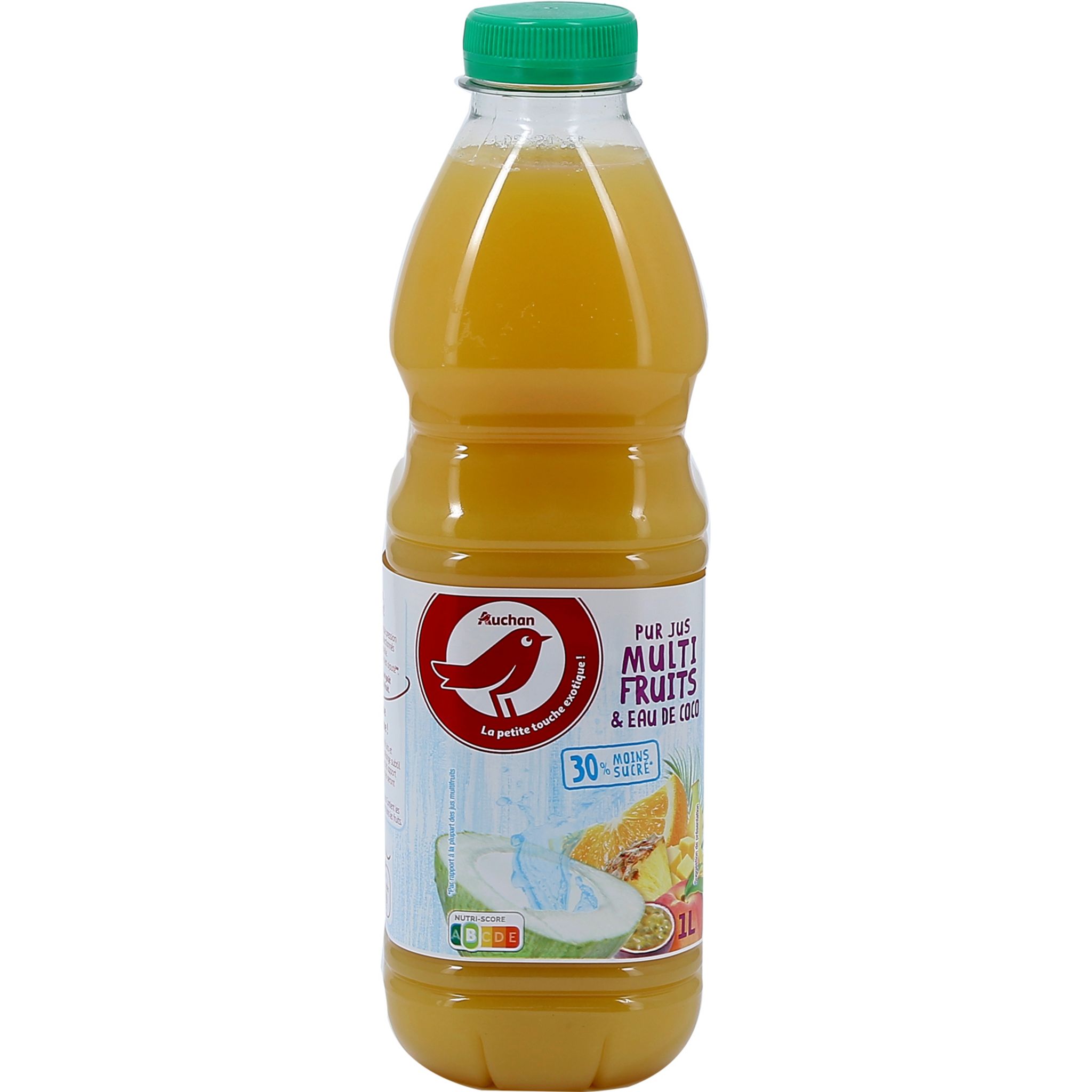 AUCHAN Jus multifruits et eau de coco 1l pas cher - Auchan.fr