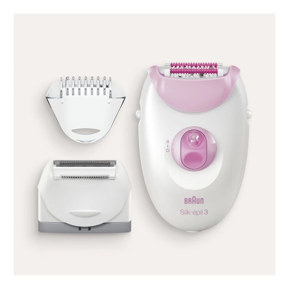 BRAUN Épilateur électrique SE3 3270 - Blanc pas cher - Auchan.fr