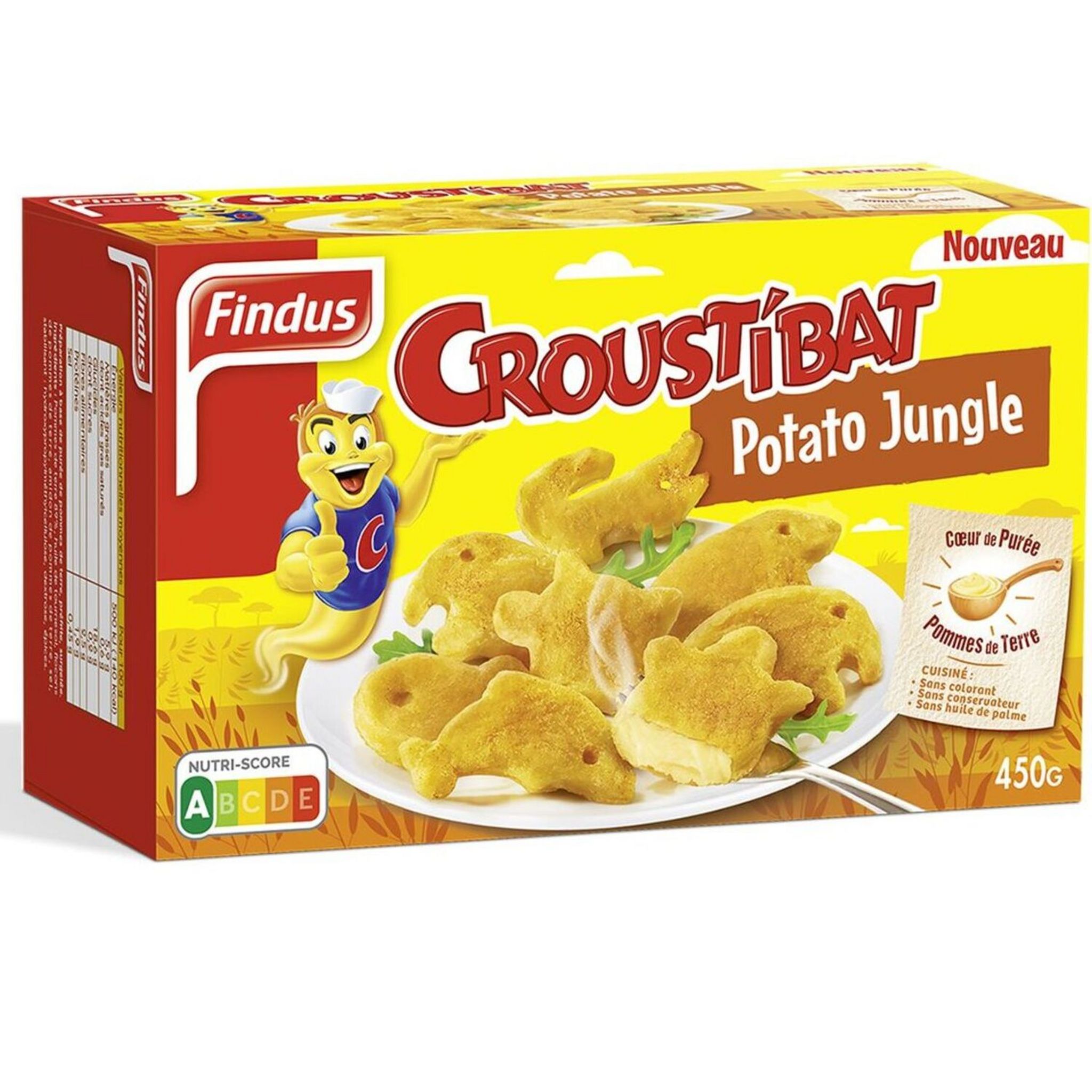 FINDUS Potato jungle 450g pas cher - Auchan.fr
