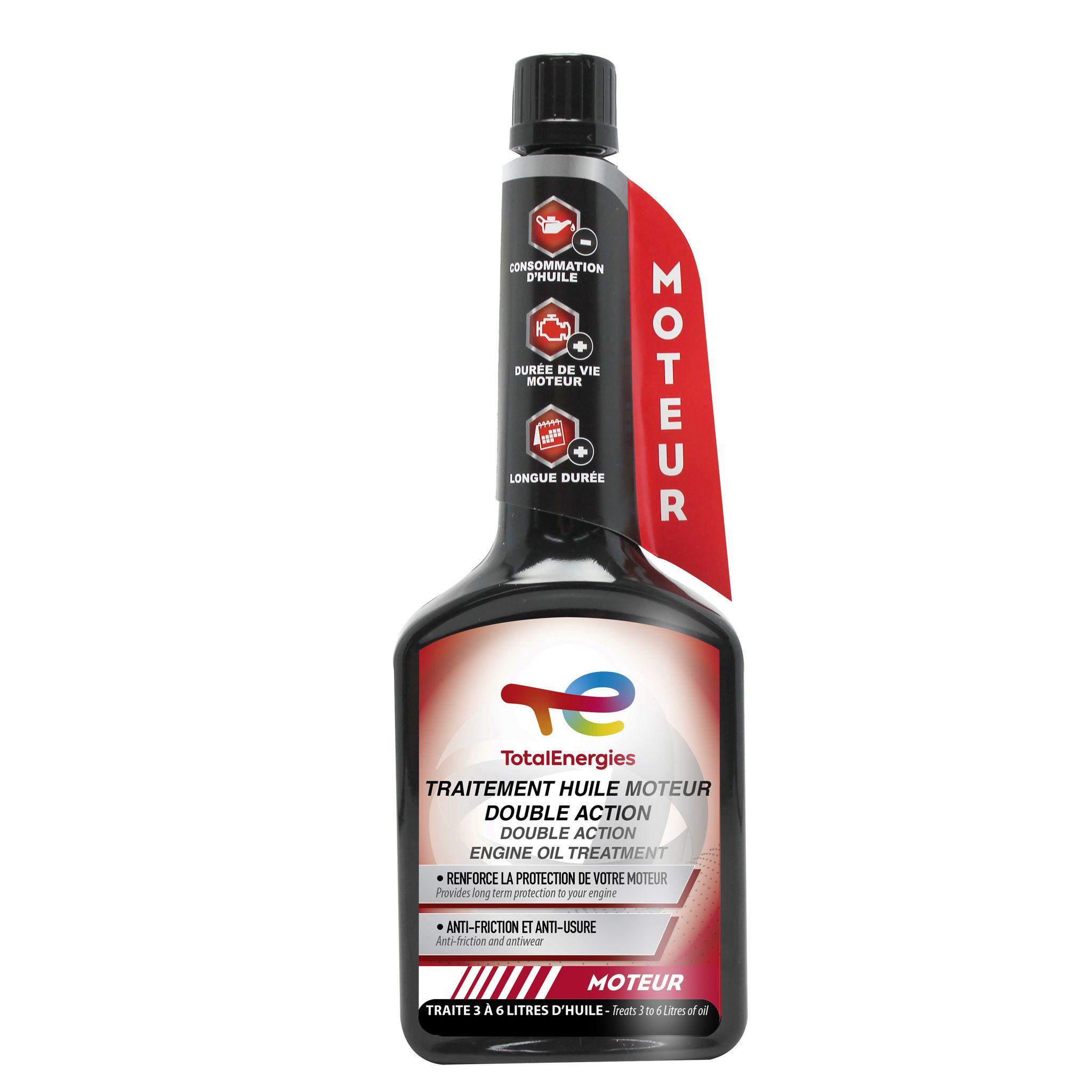 TOTAL ENERGIES Traitement Huile moteur double action 250ml pas cher ...