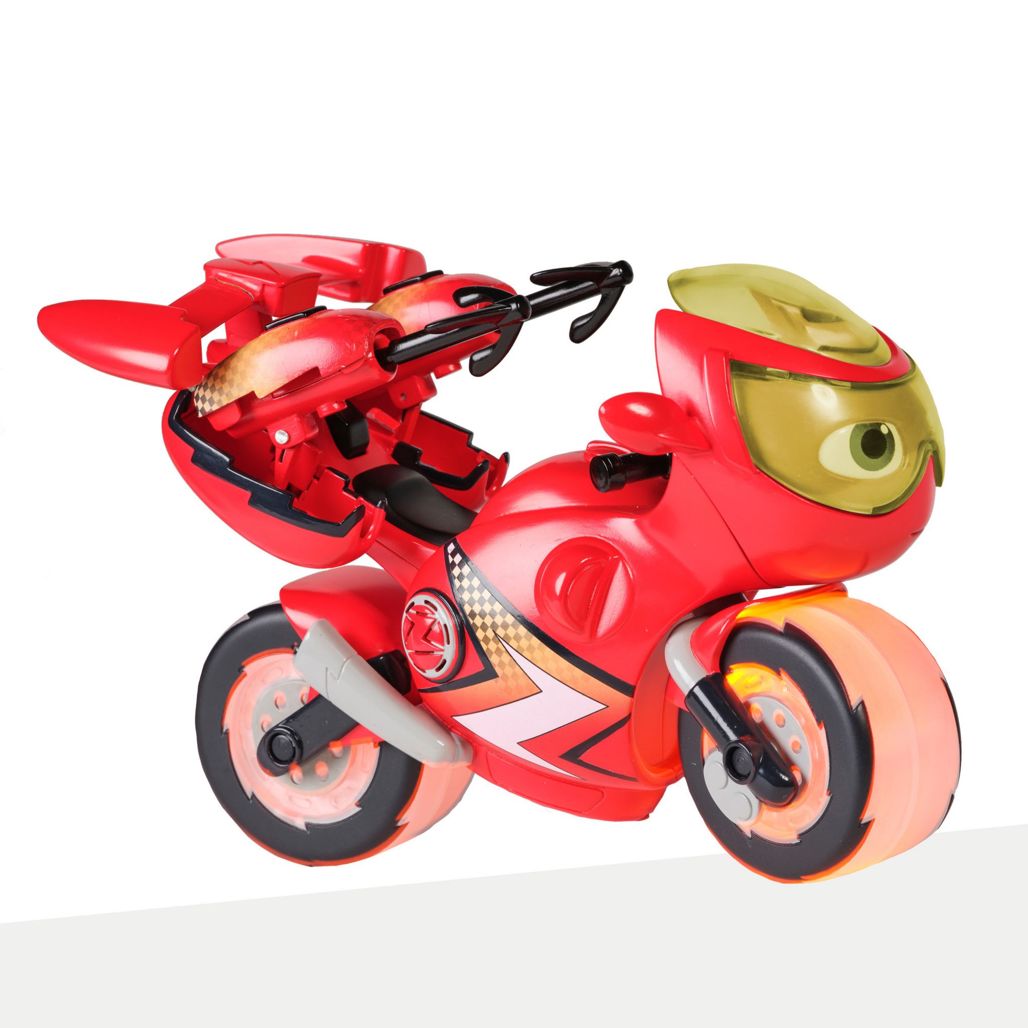 TOMY Véhicule Moto Ricky Zoom Sauvetage Eclair pas cher - Auchan.fr
