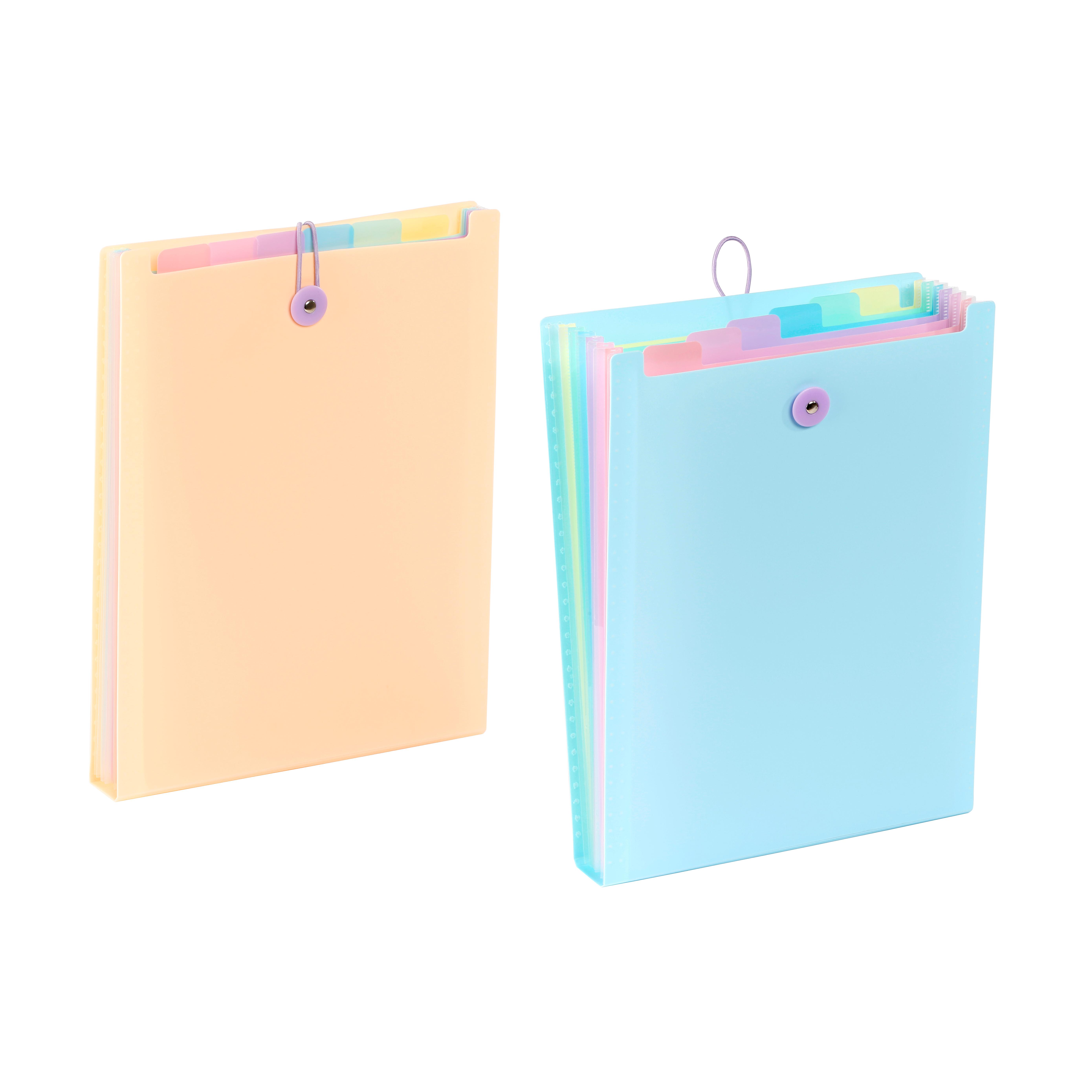 VIQUEL Trieur vertical 6 compartiments rainbow pastel pas cher - Auchan.fr