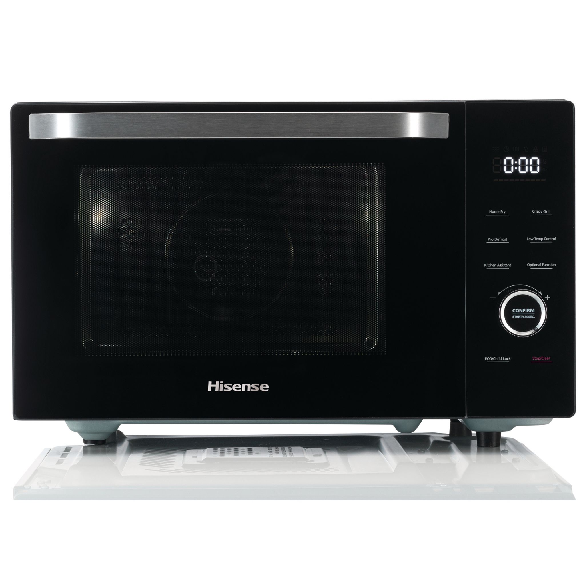 HISENSE Micro-ondes combiné H30MOBS10HC, 1000 W - Capacité 30 L - Noir ...