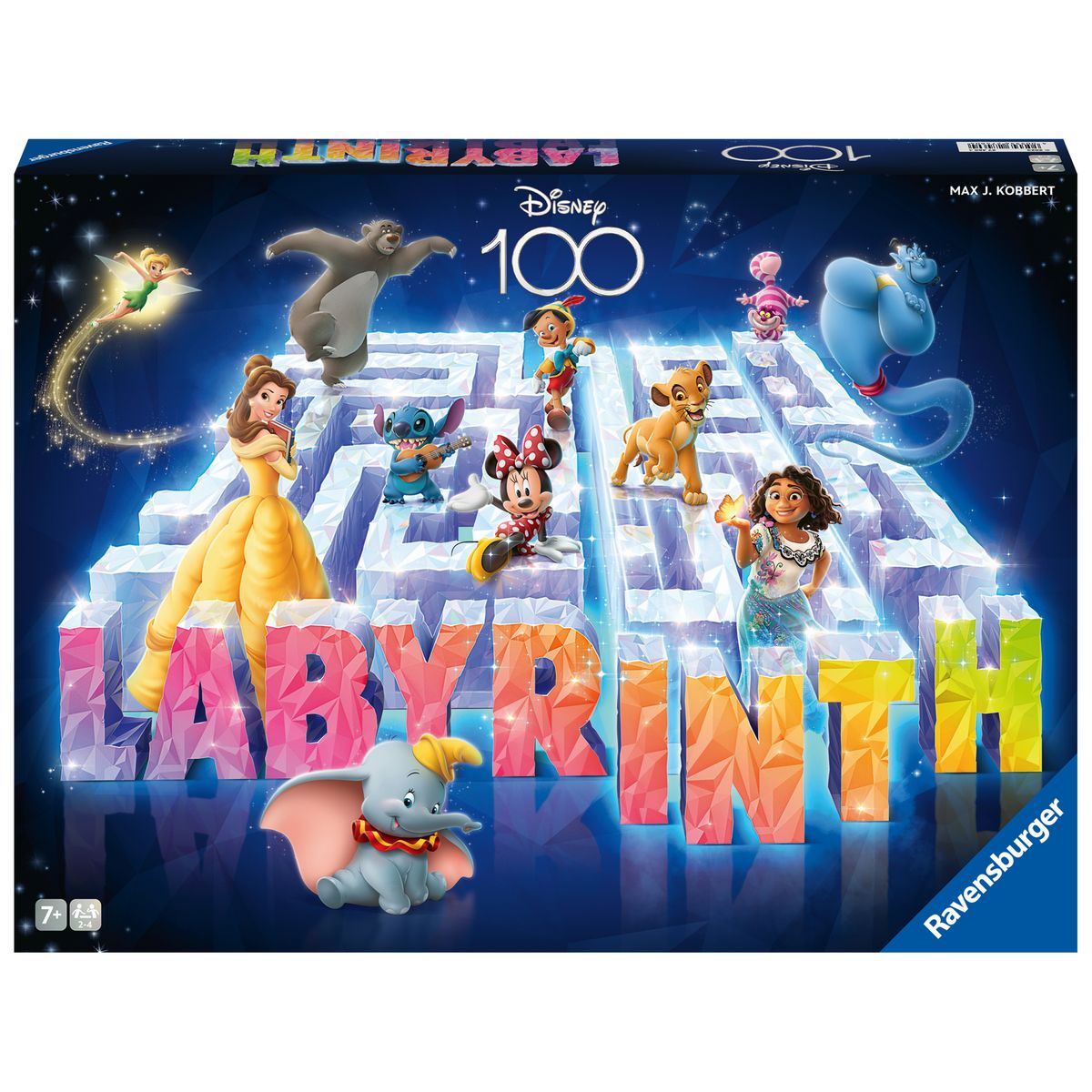 BANDAI Jeu Labyrinthe Disney 100ème pas cher - Auchan.fr