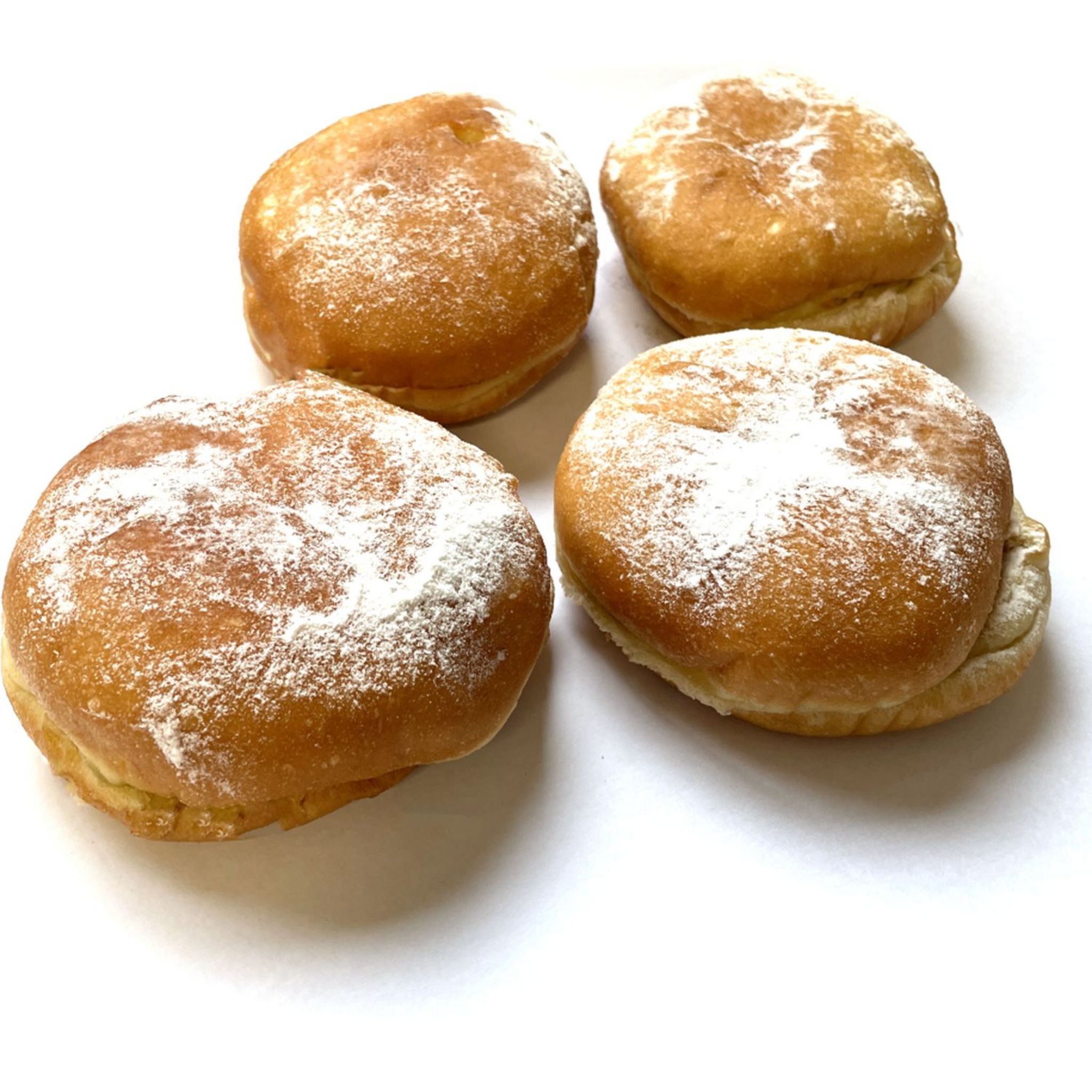 Beignets crémeux à la noisette 4 pièces 550g pas cher - Auchan.fr
