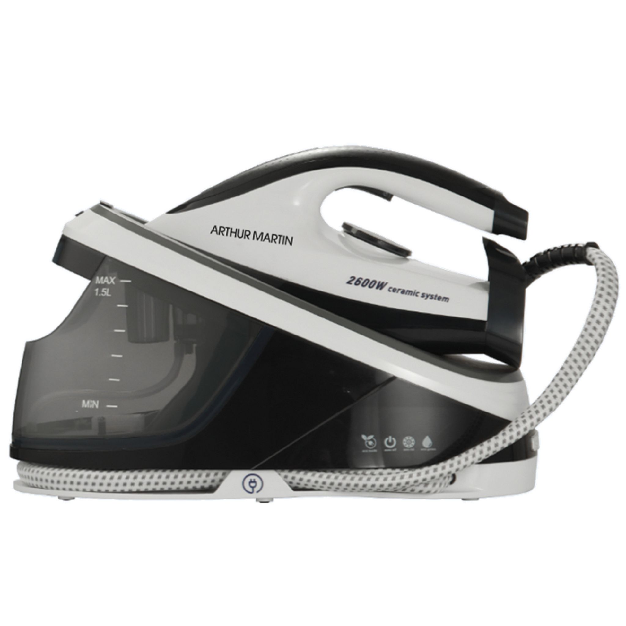 ARTHUR MARTIN Centrale vapeur AMPCV70 - Noir pas cher - Auchan.fr