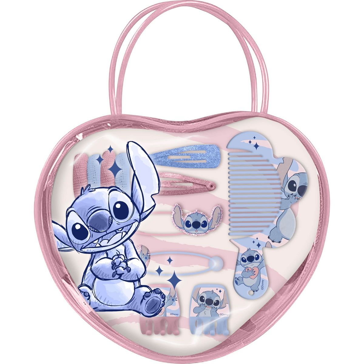 KIDS EUROSWAN Sac Vynile Stitch Avec Bijoux et accessoires pas cher ...