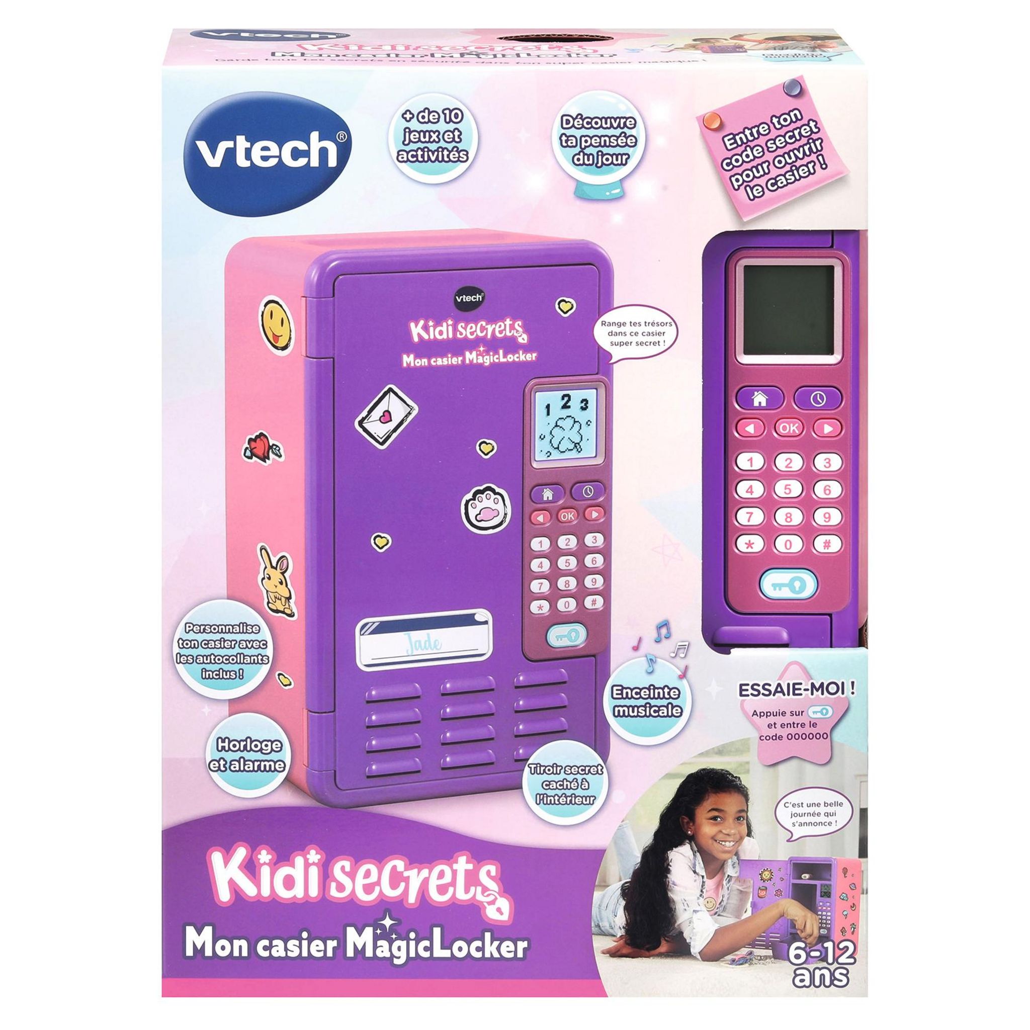 VTECH Mon casier Magic Locker Kidisecrets pas cher - Auchan.fr