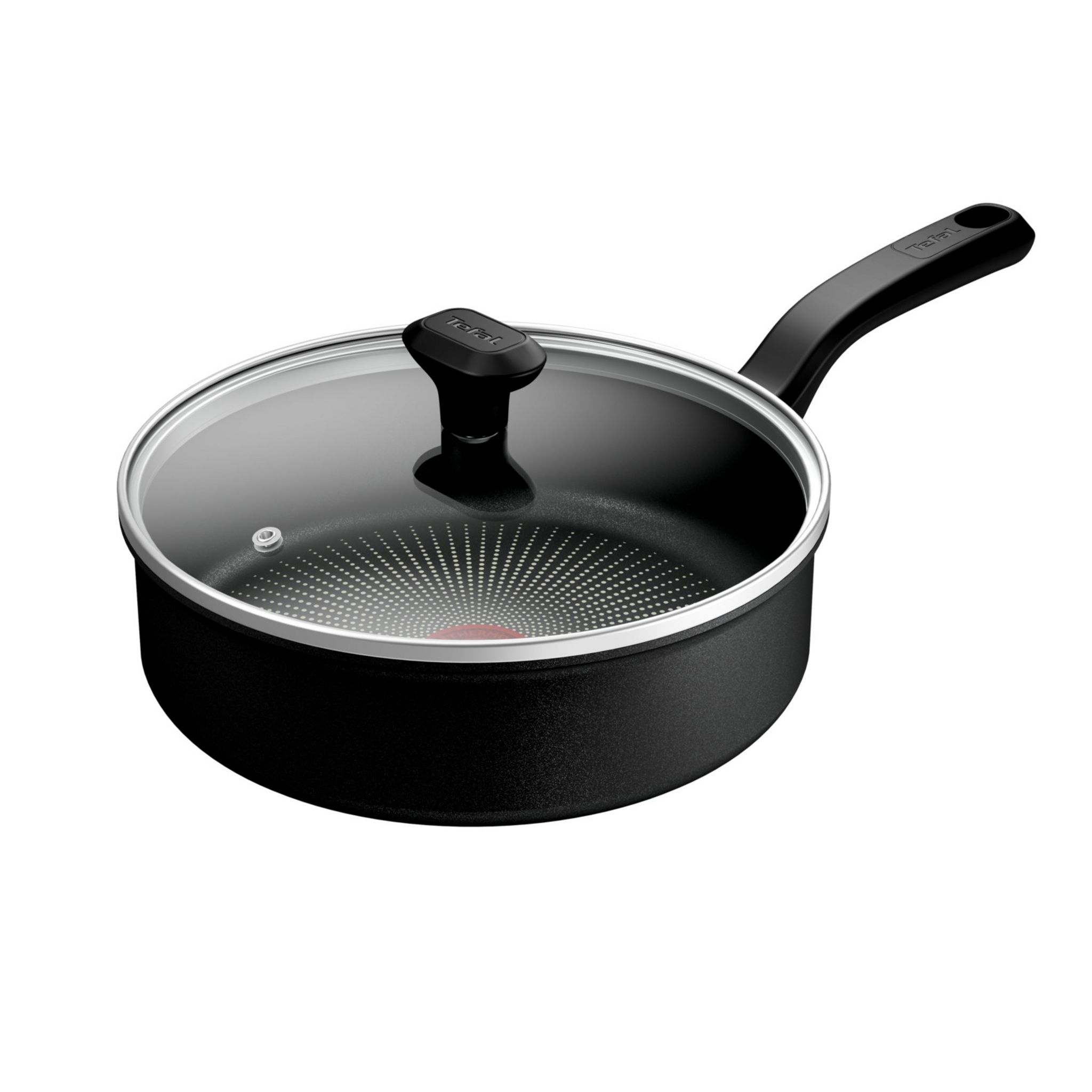 TEFAL Sauteuse 24cm avec couvercle en verre tous feux dont induction ...