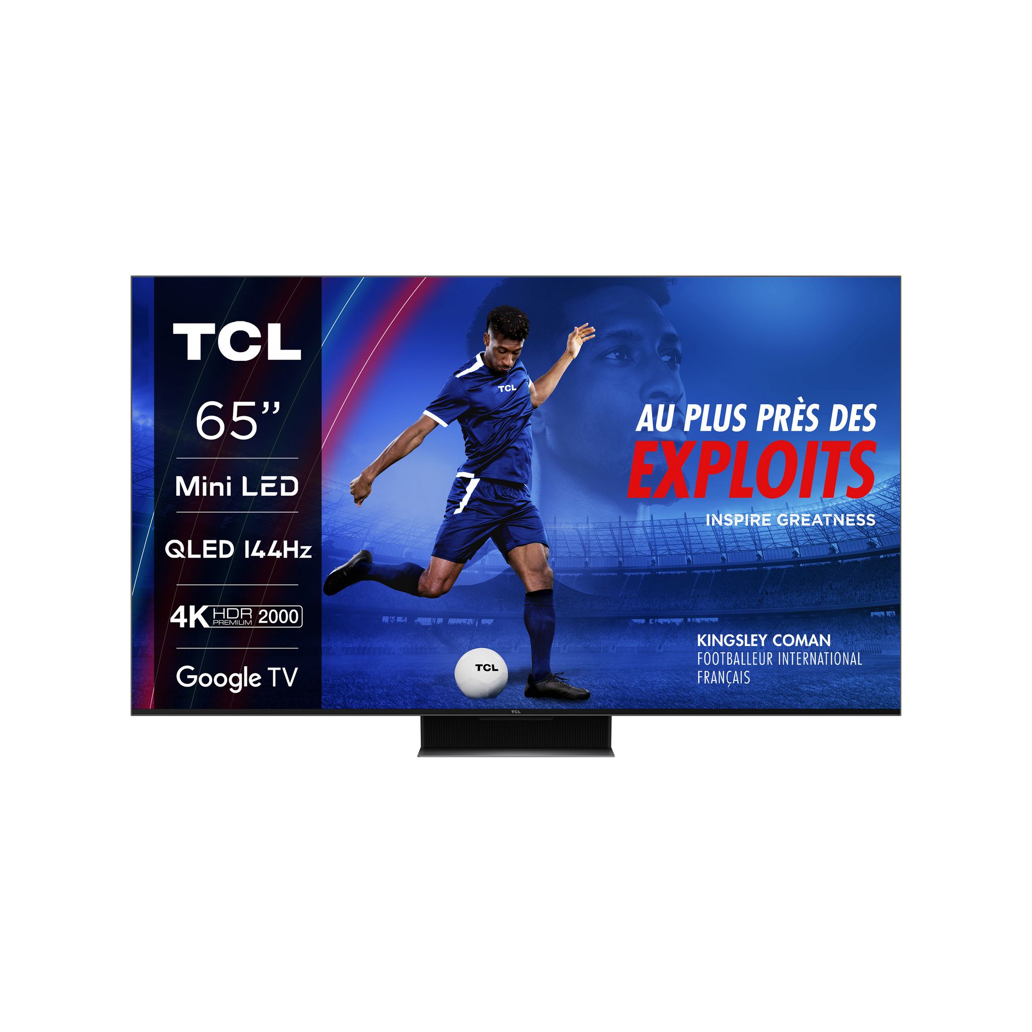 TCL 65C845 2023 QLED 4K Ultra HD 164 cm Smart TV pas cher - Auchan.fr