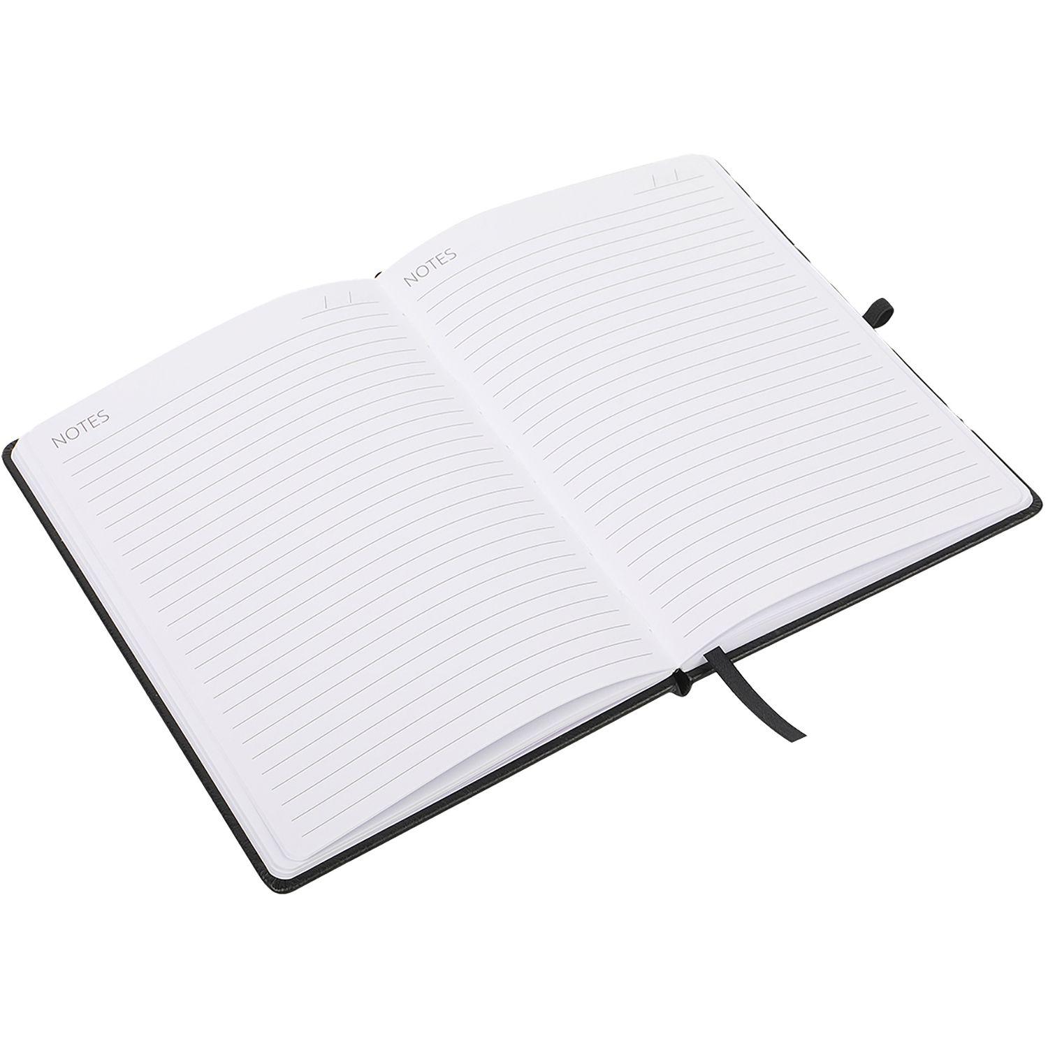 AUCHAN Carnet A5 96 pages couverture noir pas cher - Auchan.fr