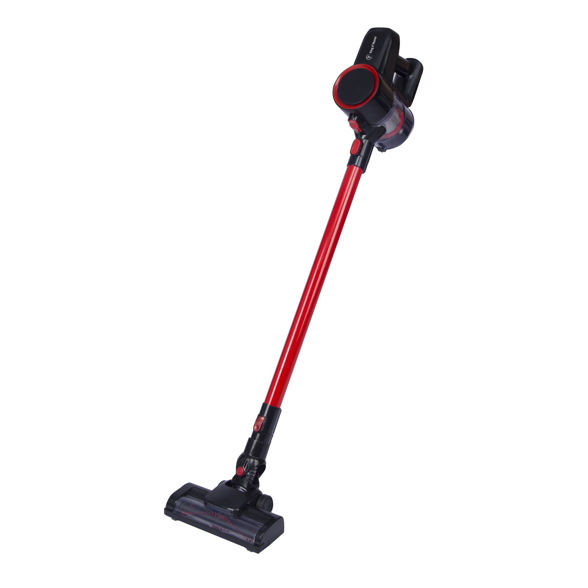 KING D'HOME Aspirateur balai KDVC81835 - Rouge et noir pas cher - Auchan.fr