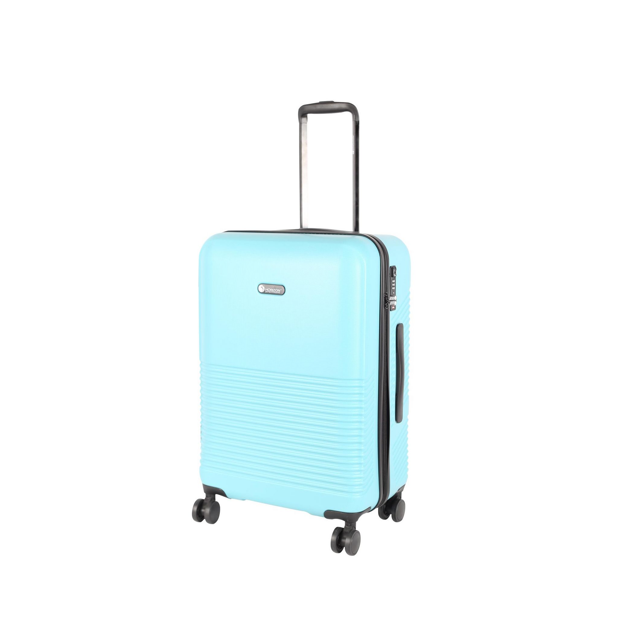 HORIZON Grande Valise rigide 75cm 8 roues WAKE - bleu clair pas cher ...