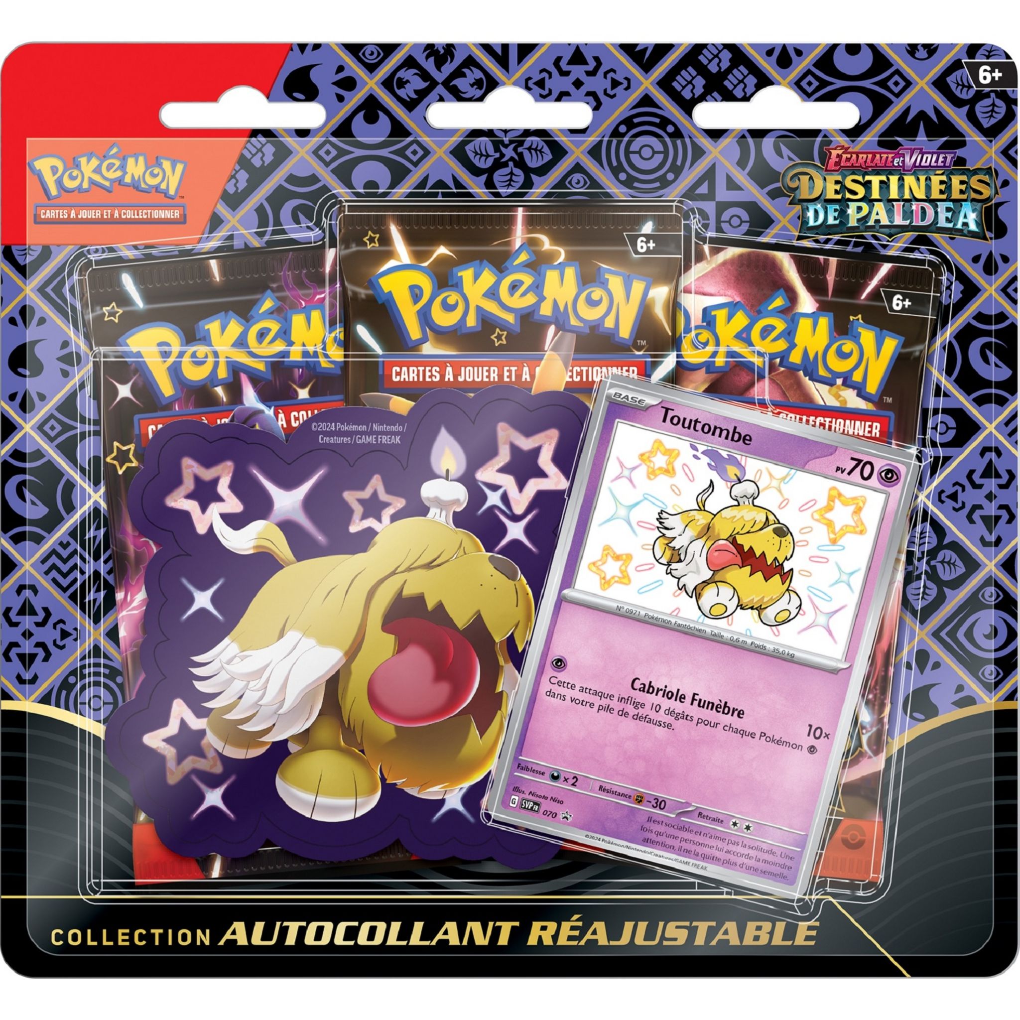 POKEMON Cartes Pokémon collection Tech Sticker pas cher - Auchan.fr