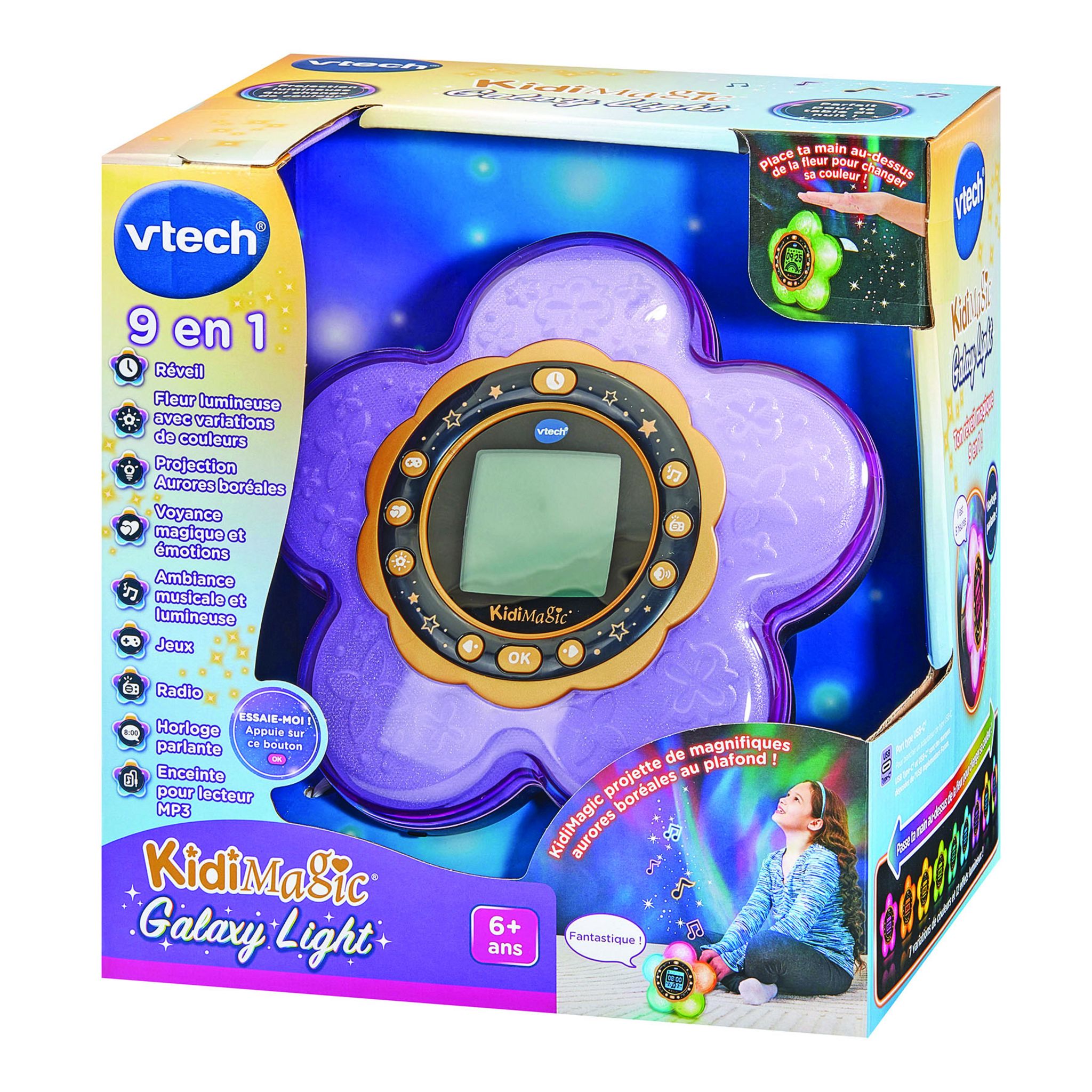 VTECH Kidi Magic Galaxy - Violet Clair pas cher - Auchan.fr