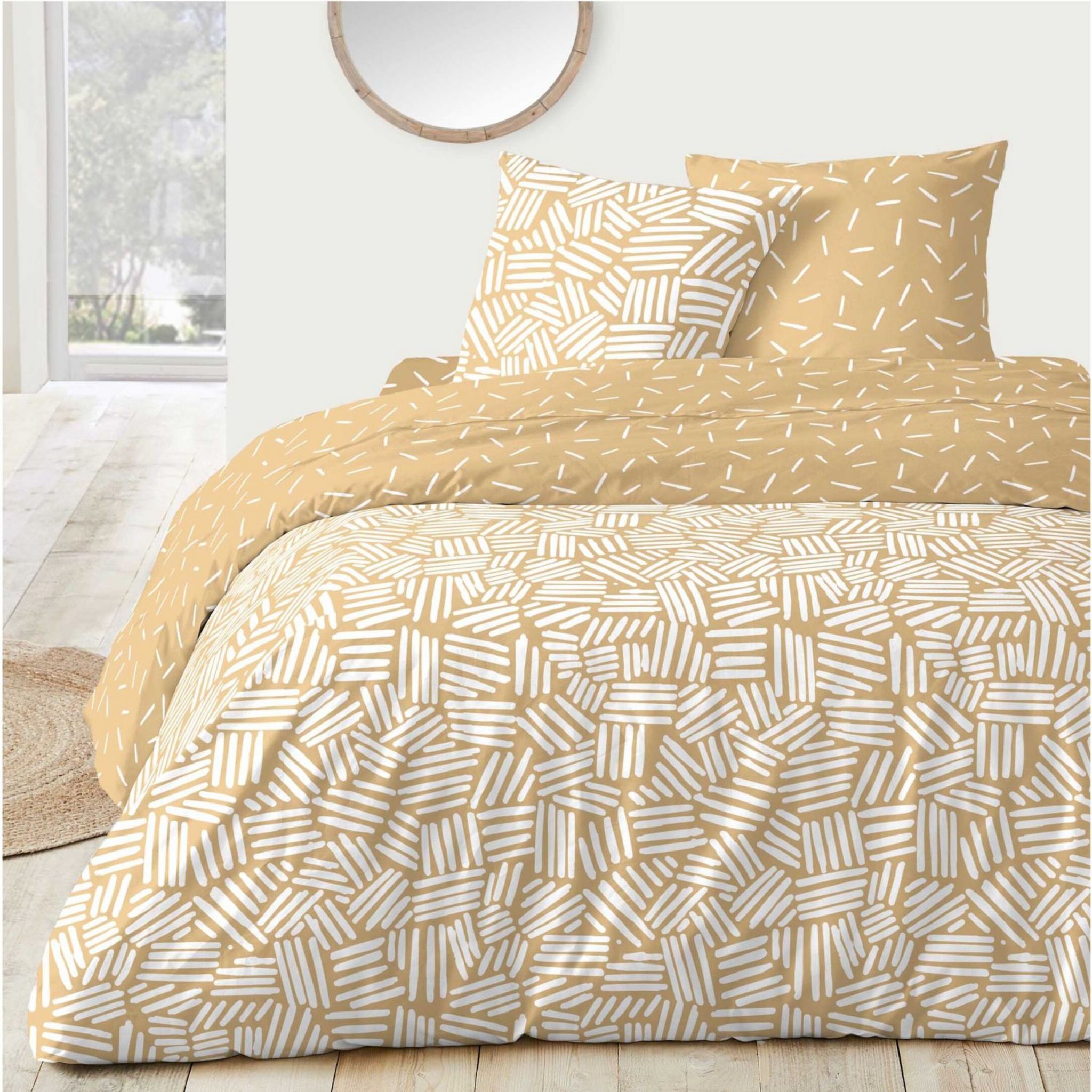 Housse De Couette Motif Gomtrique