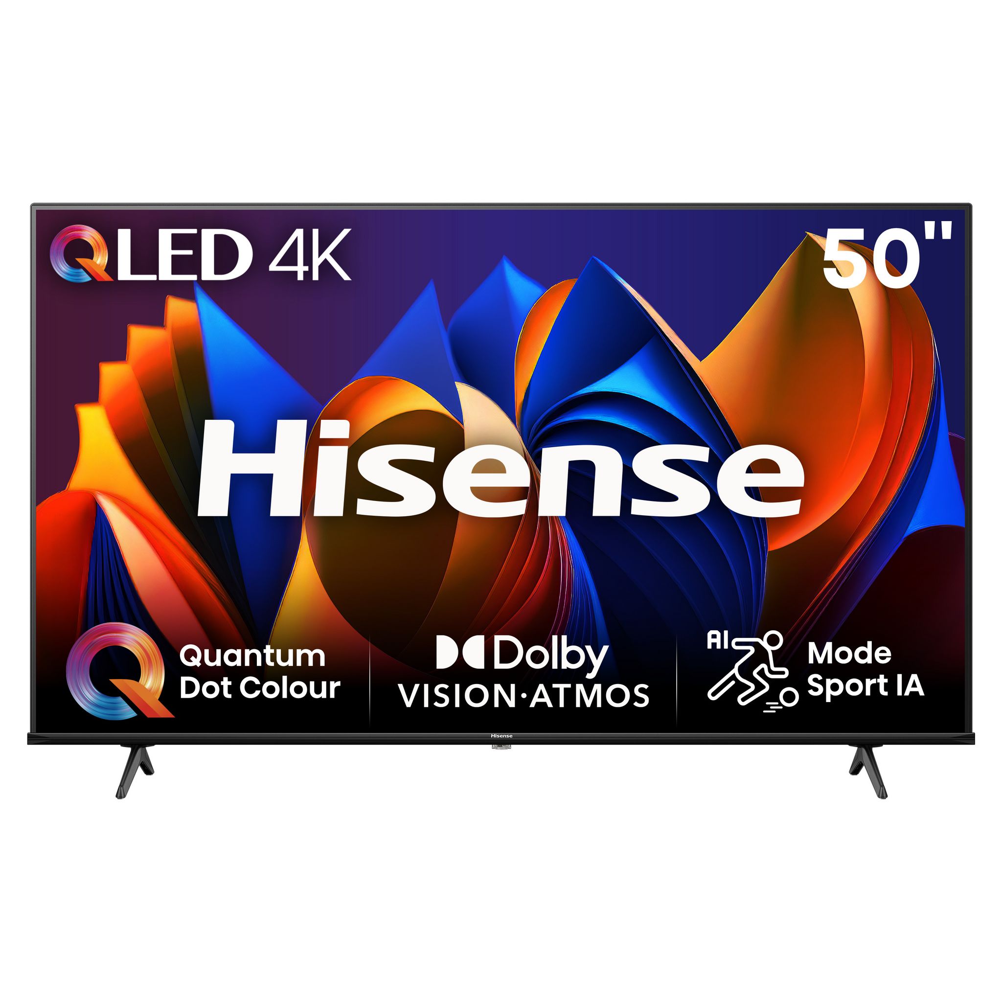 HISENSE TV QLED 4K 50E7NQ 2024 pas cher - Auchan.fr