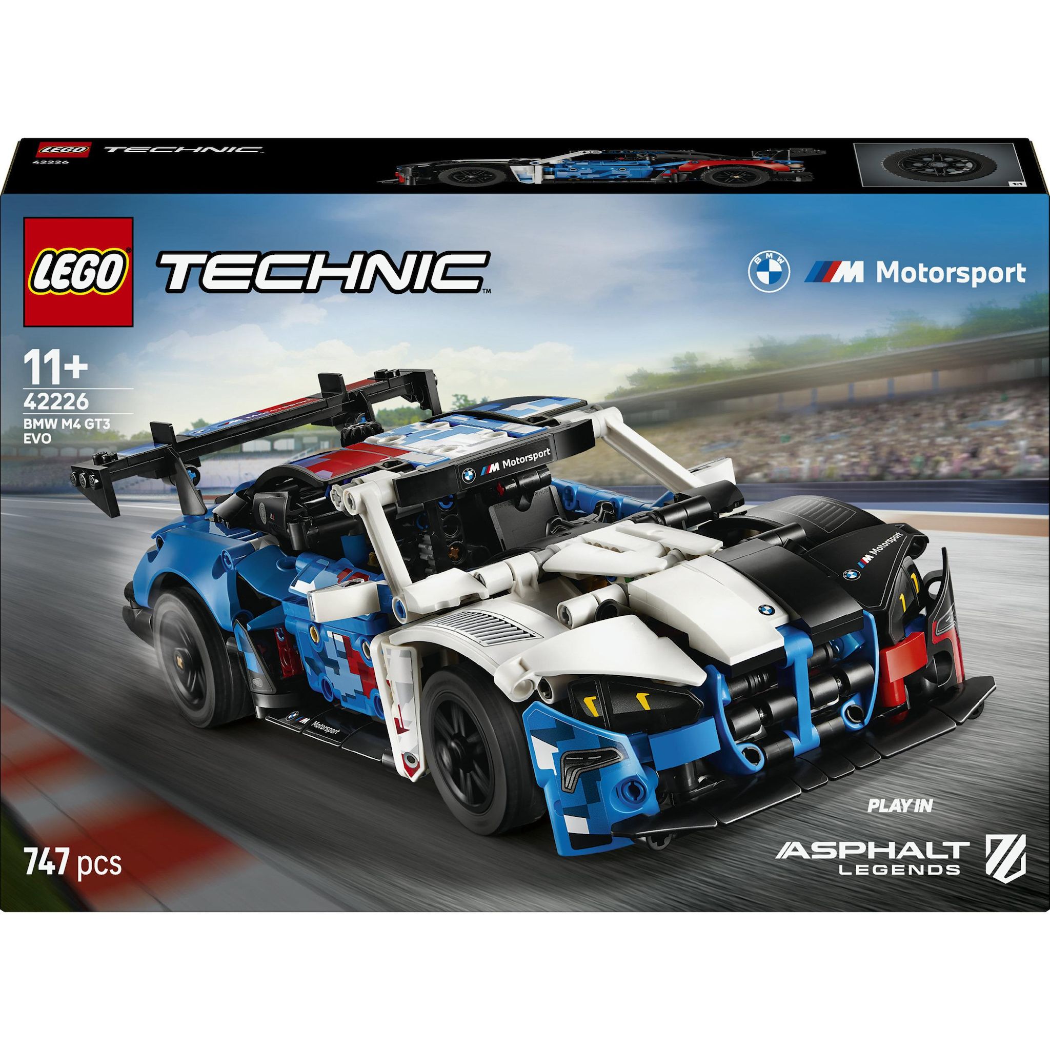 LEGO Technic 42226 - BMW M4 GT EVORACE CAR pas cher - Auchan.fr