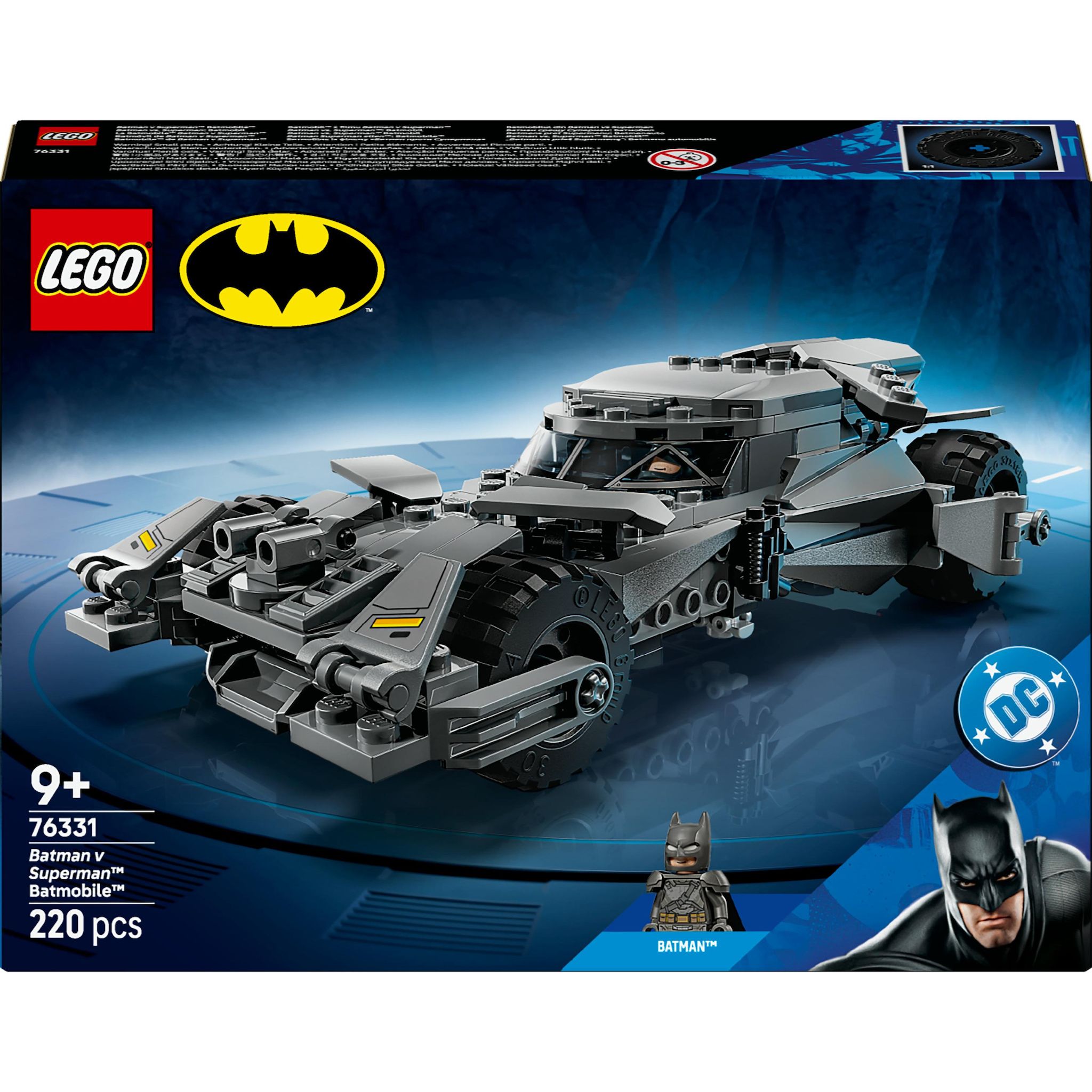 LEGO DC Comics 76331 - La Batmobile de Batman contre Superman pas cher ...