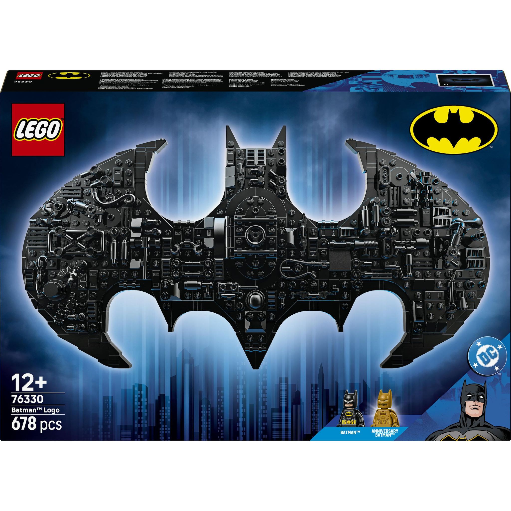 LEGO DC Comics 76330 - Logo de Batman pas cher - Auchan.fr