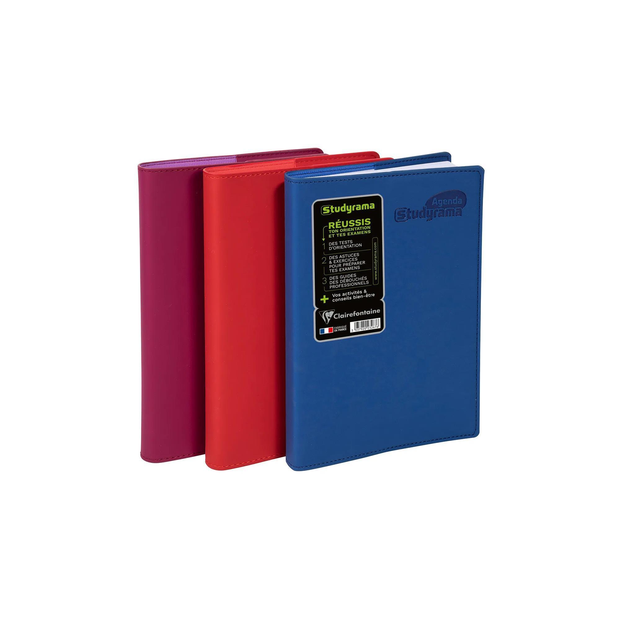 PAPETERIE SILL Agenda Scolaire 1 Jour/Page Studyrama - Couverture ...