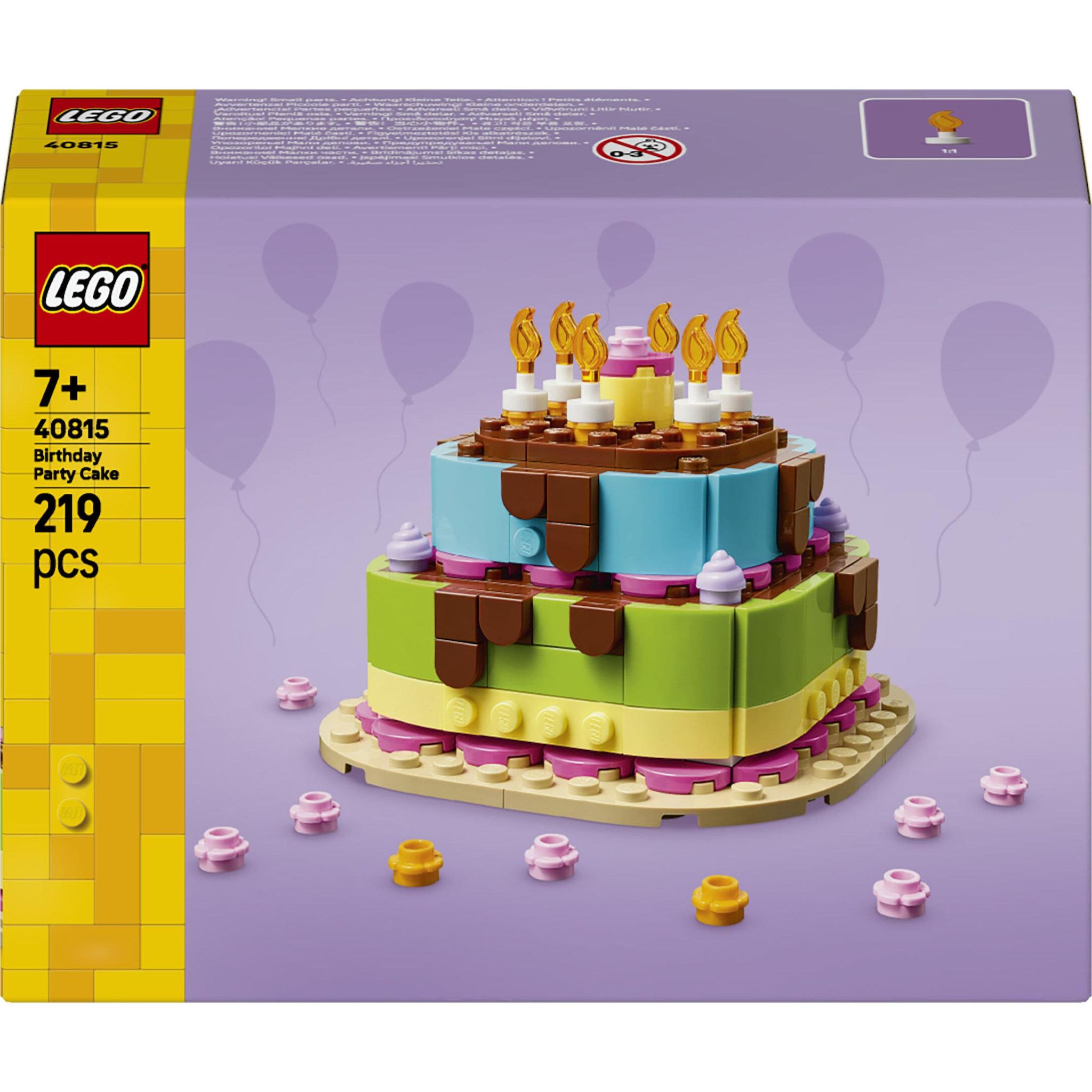 LEGO Iconic 40815 - Le gâteau d'anniversaire pas cher - Auchan.fr