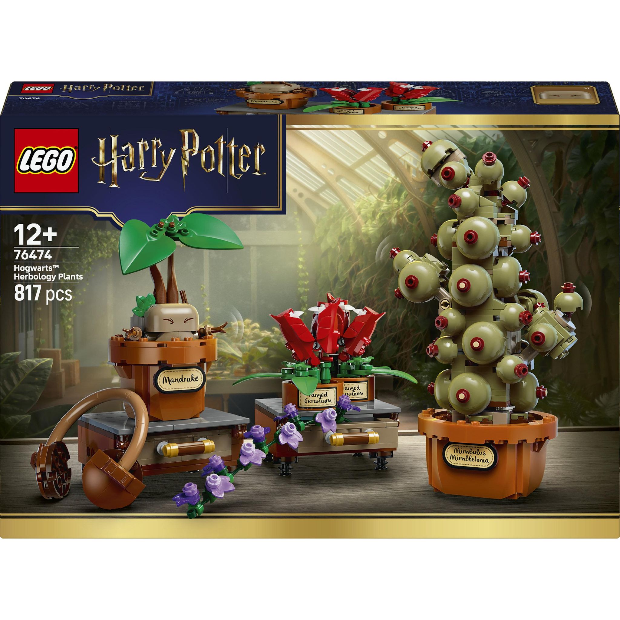 LEGO Harry Potter 76474 - Les plantes du cours de botanique de Poudlard ...