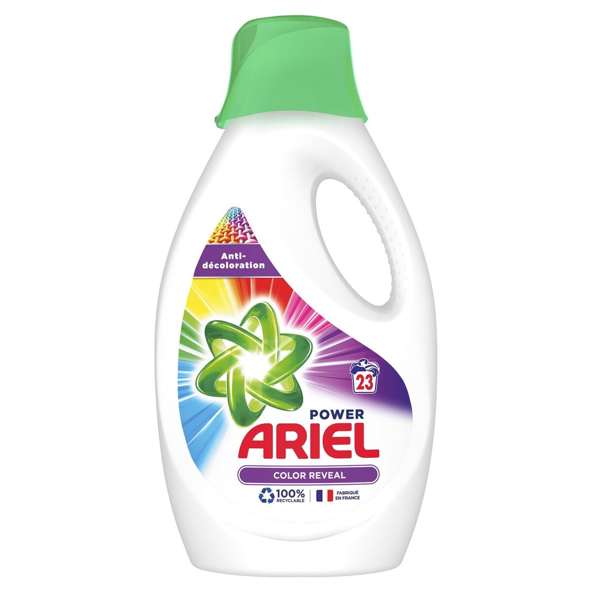 ARIEL Color power lessive liquide 23 lavages 1,265l pas cher - Auchan.fr