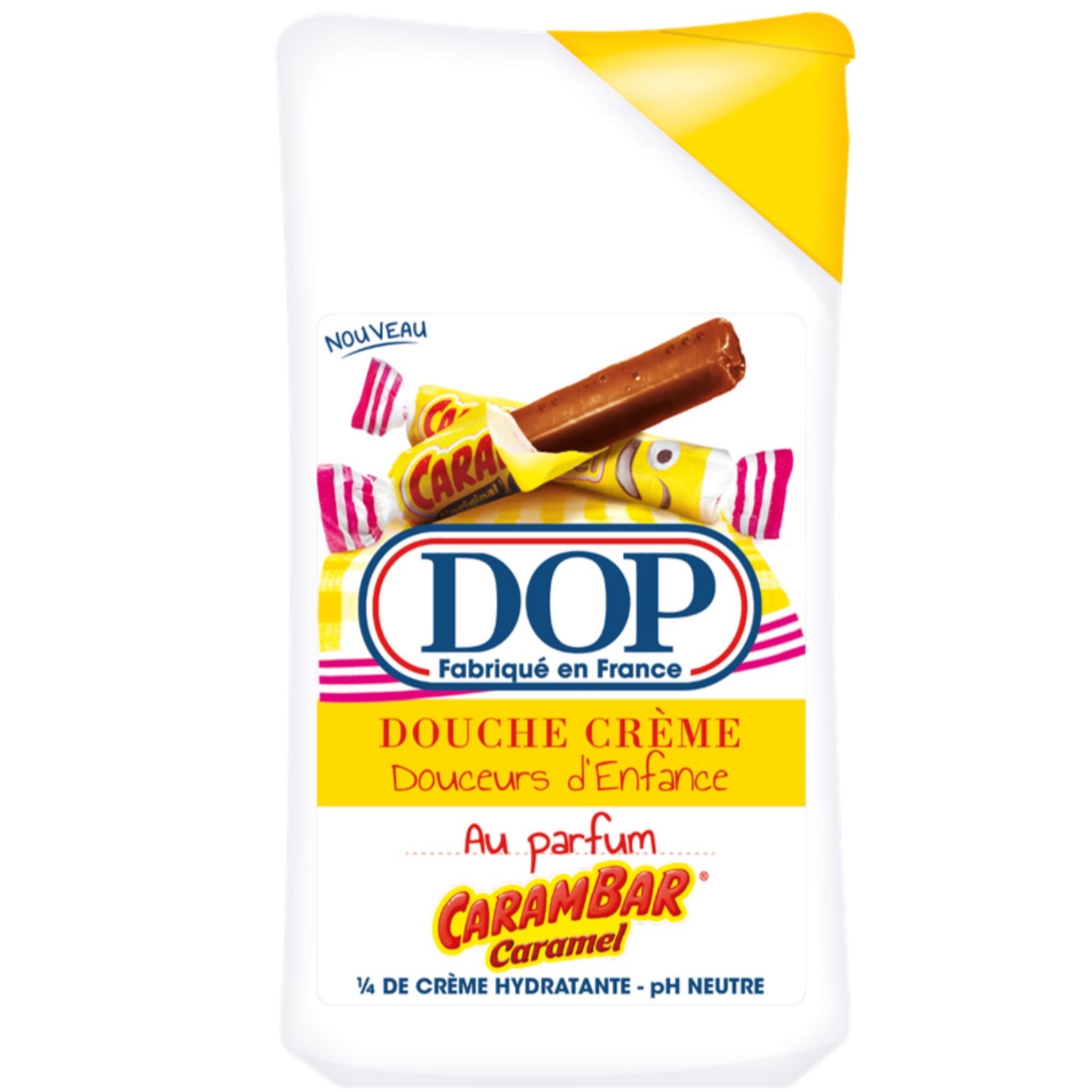 DOP Douche crème parfum carambar caramel 250ml pas cher - Auchan.fr