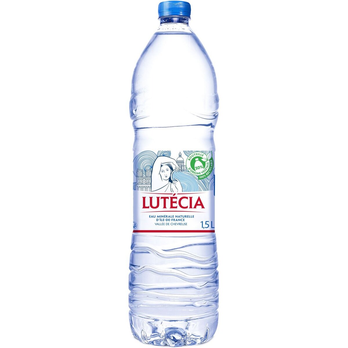 LUTECIA Eau minérale naturelle 1,5l pas cher - Auchan.fr