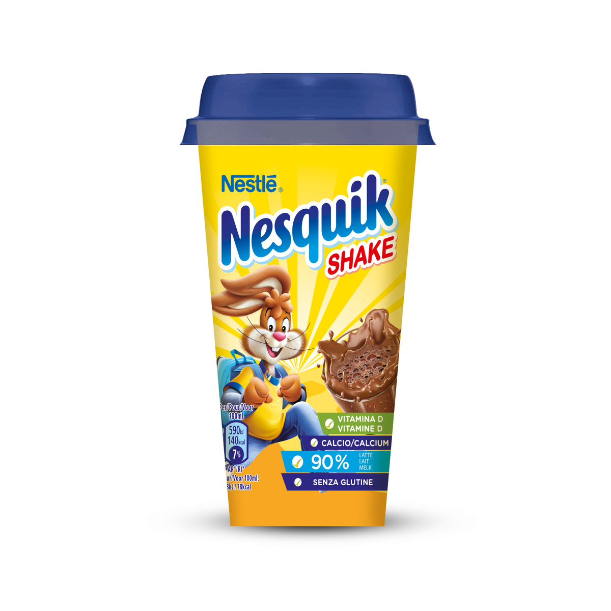 NESTLE Nesquik Shake Boisson lactée au chocolat 180ml pas cher - Auchan.fr