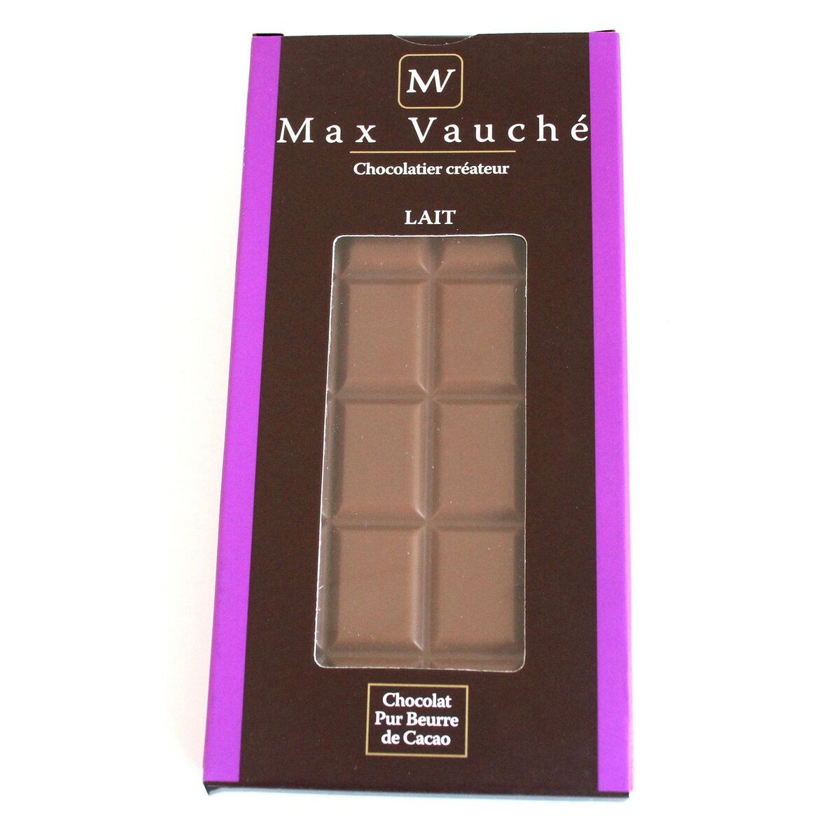 MAX VAUCHE Tablette de chocolat au lait 100g pas cher - Auchan.fr
