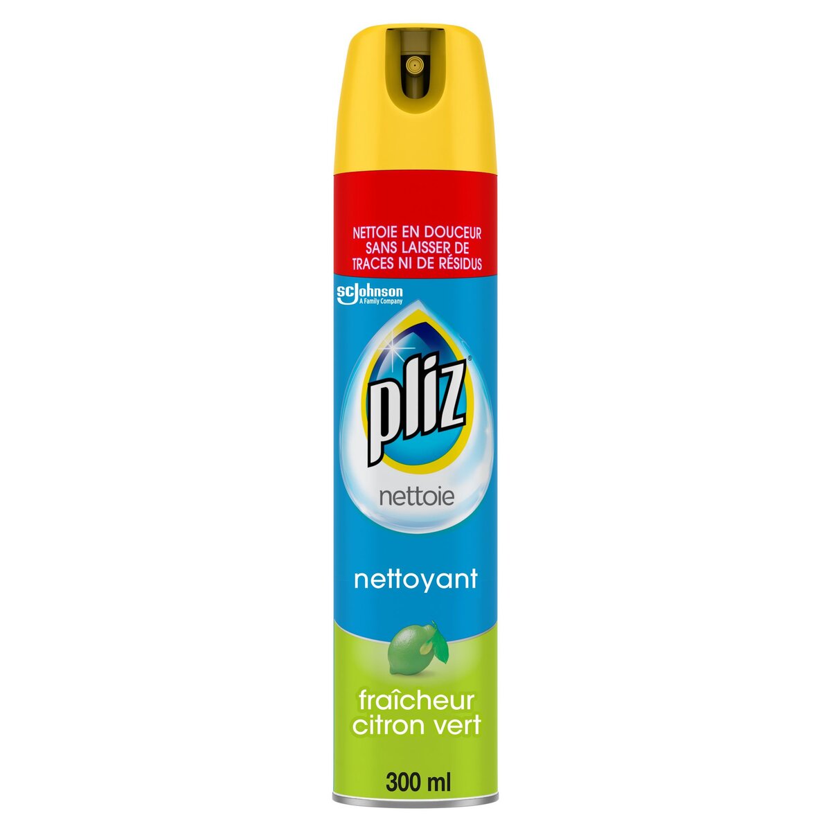 PLIZ Soin nettoyant et brillance multi-surfaces fraîcheur citron vert ...