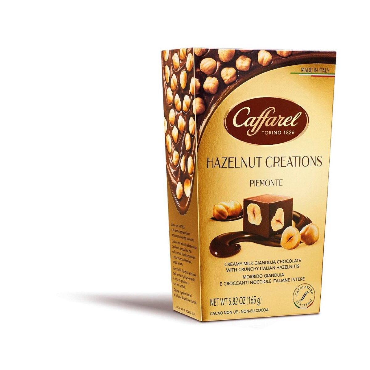 CAFFAREL Hazelnut créations chocolat piemonte 165g pas cher - Auchan.fr