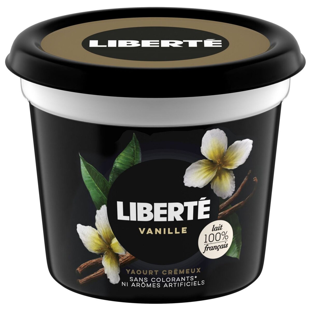YOPLAIT Liberté Yaourt crémeux à la vanille 440g pas cher - Auchan.fr