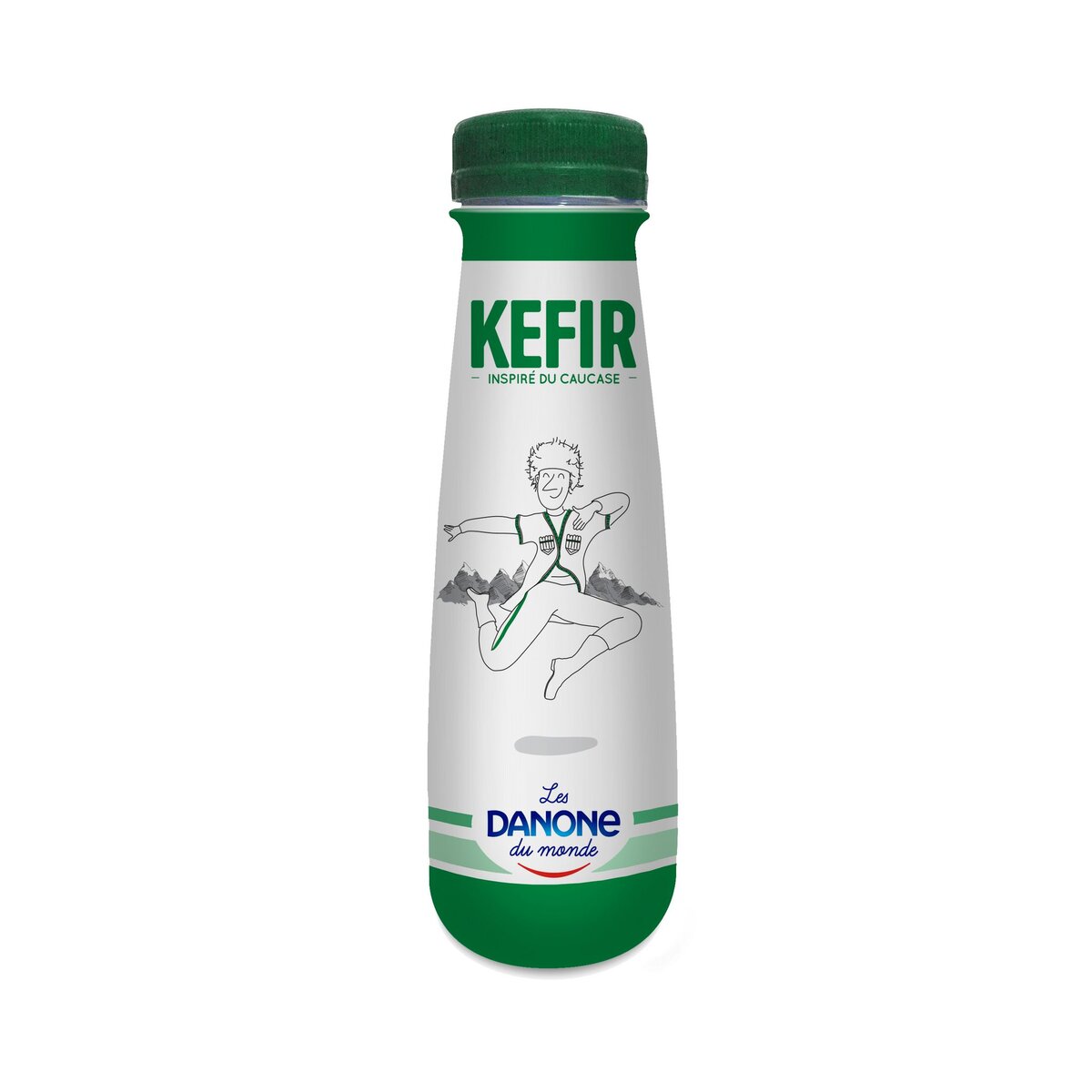 DANONE Kéfir yaourt à boire nature 273g pas cher - Auchan.fr