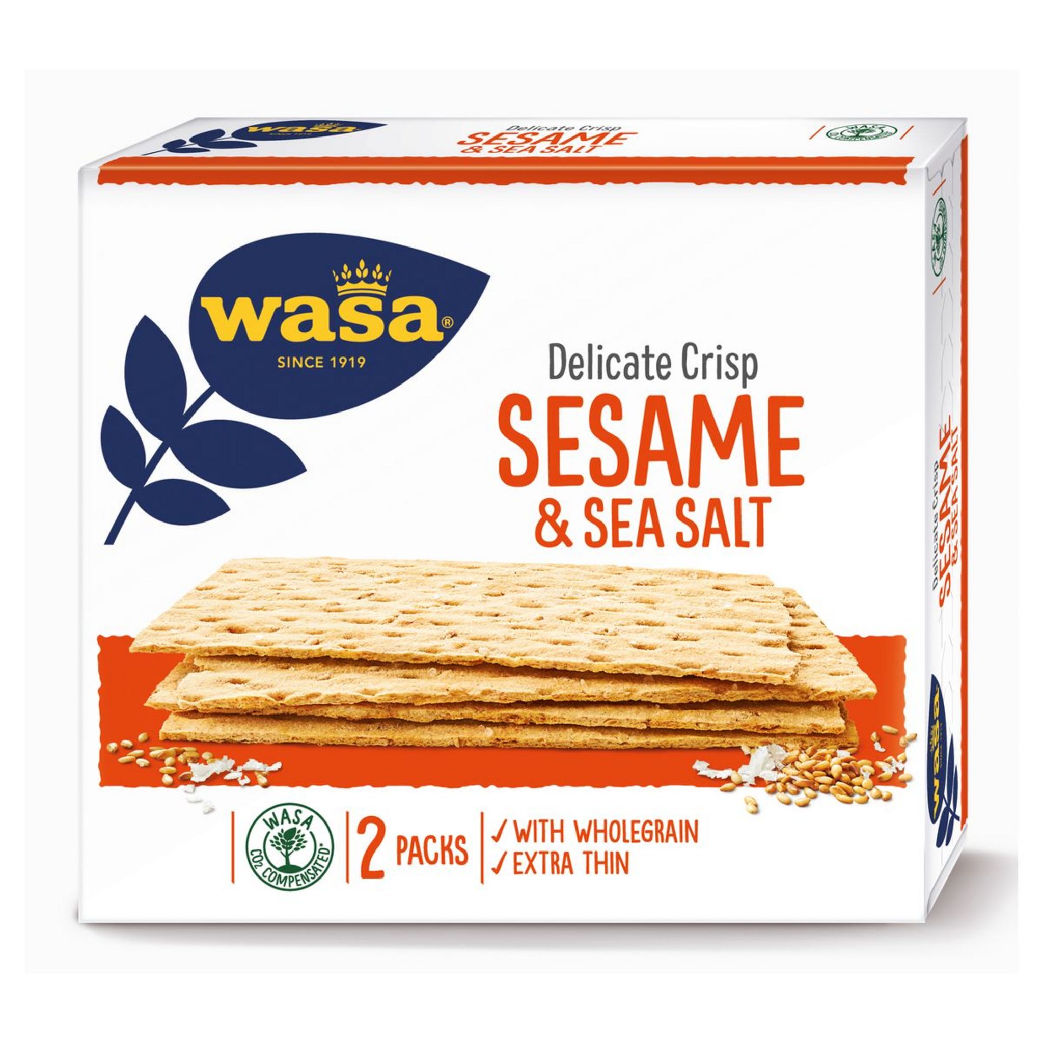 WASA Tartines craquantes blé complet et sésame 190g pas cher - Auchan.fr