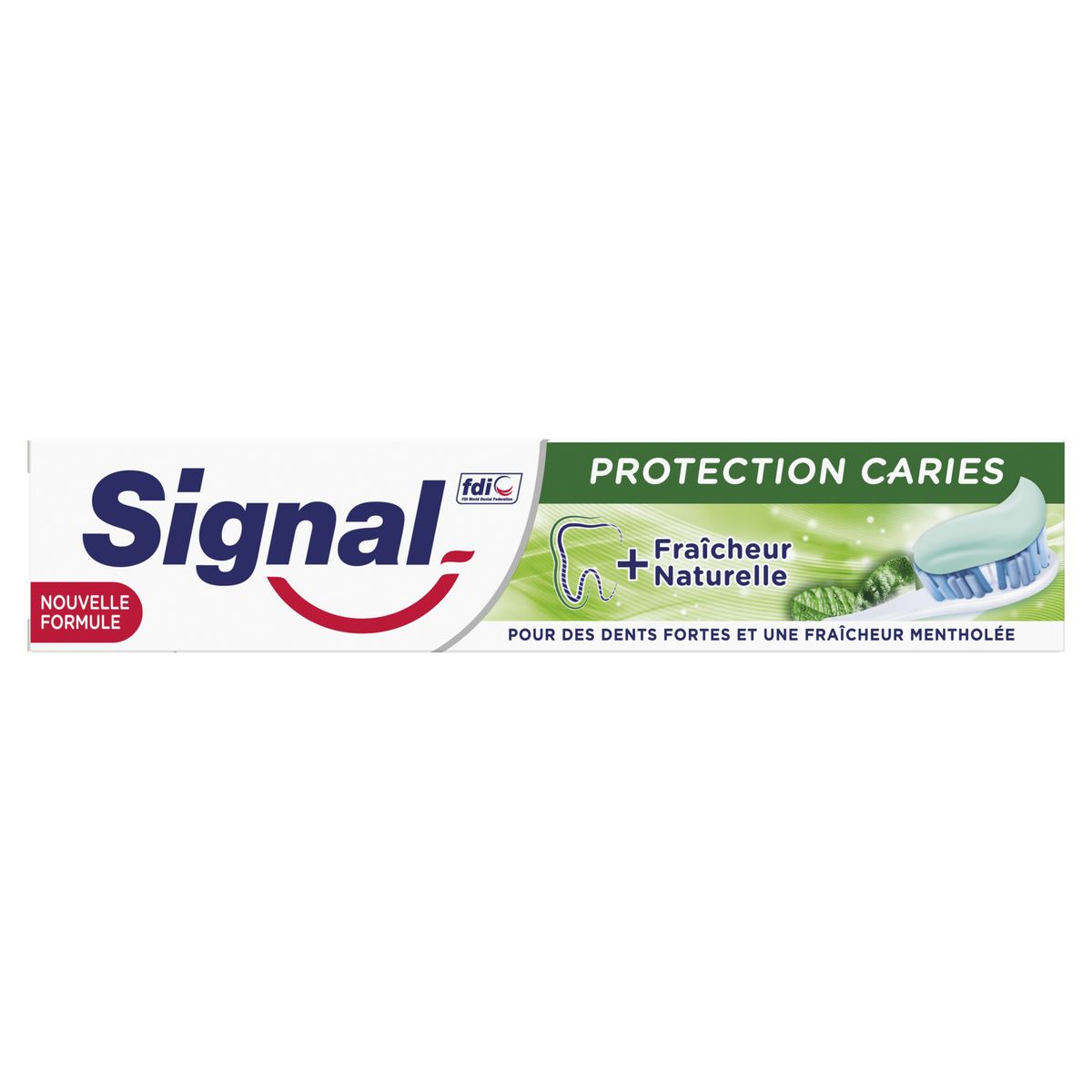SIGNAL Dentifrice protection caries fraicheur naturelle 75ml pas cher ...