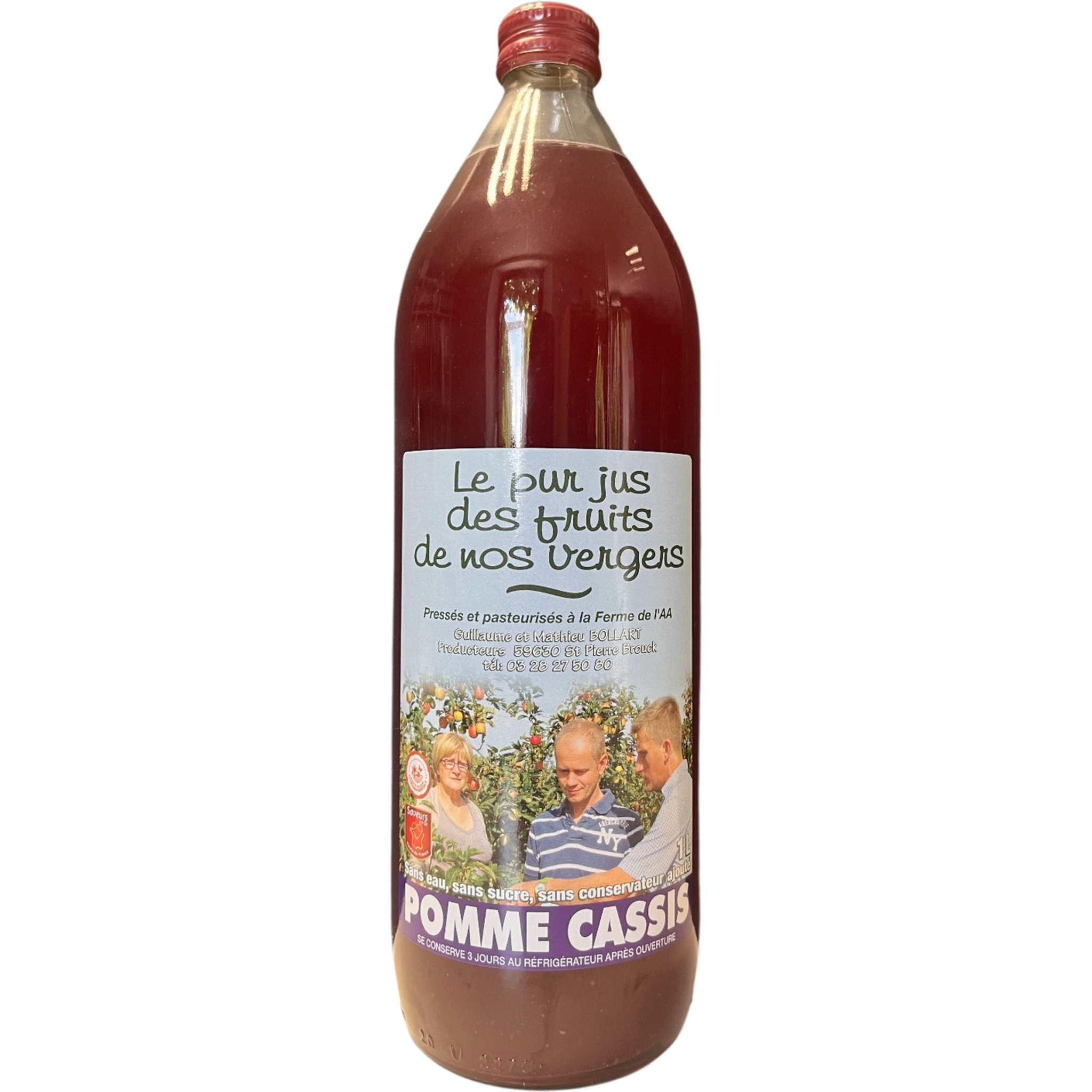 Jus de pomme cassis 1l pas cher - Auchan.fr