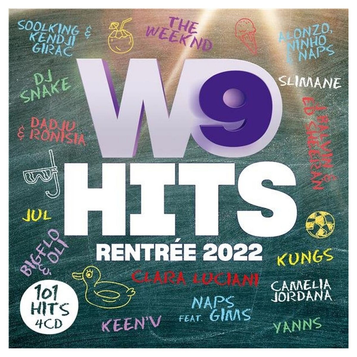 W9 Hits rentrée 2022 CD pas cher - Auchan.fr