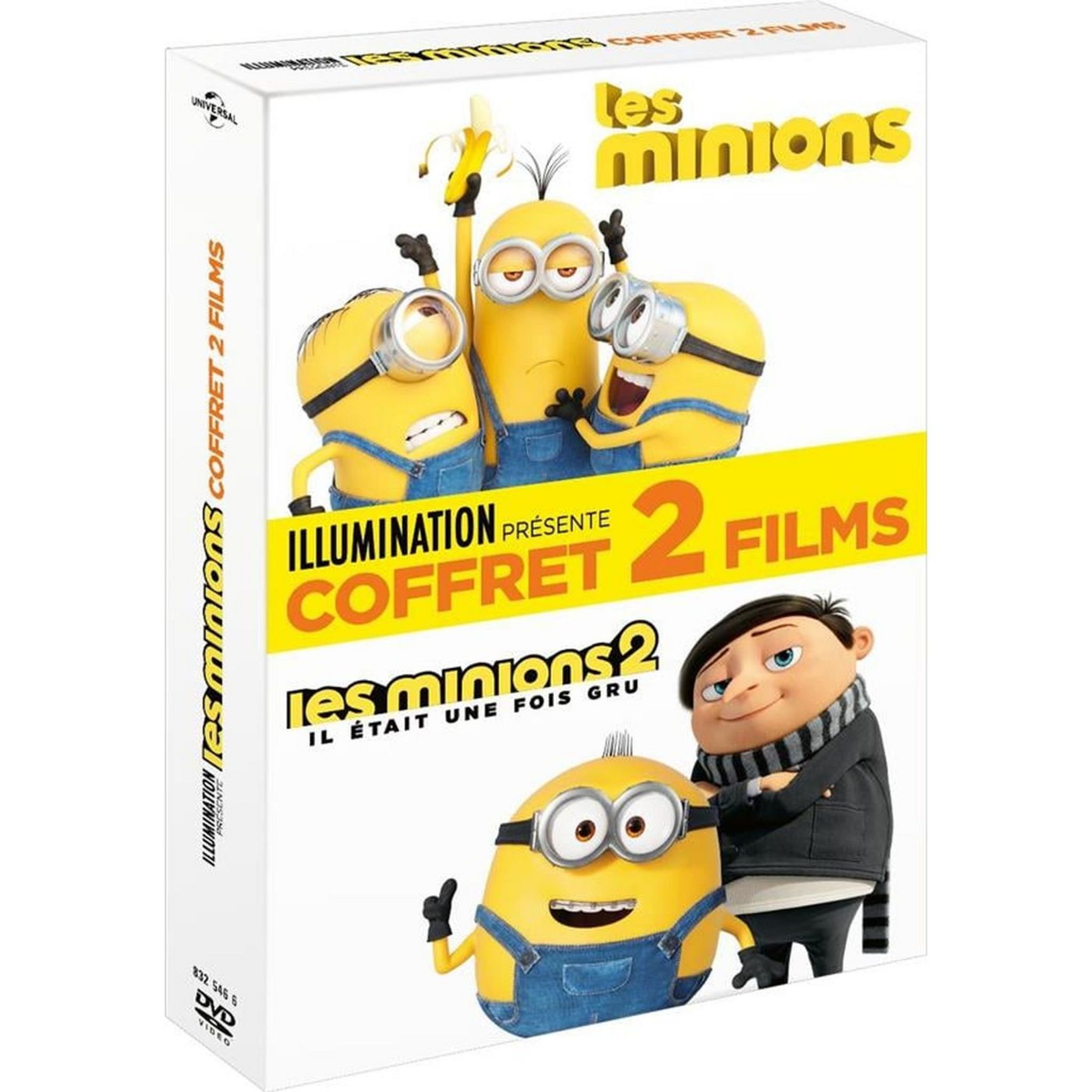 Les Minions 1&2 DVD pas cher - Auchan.fr