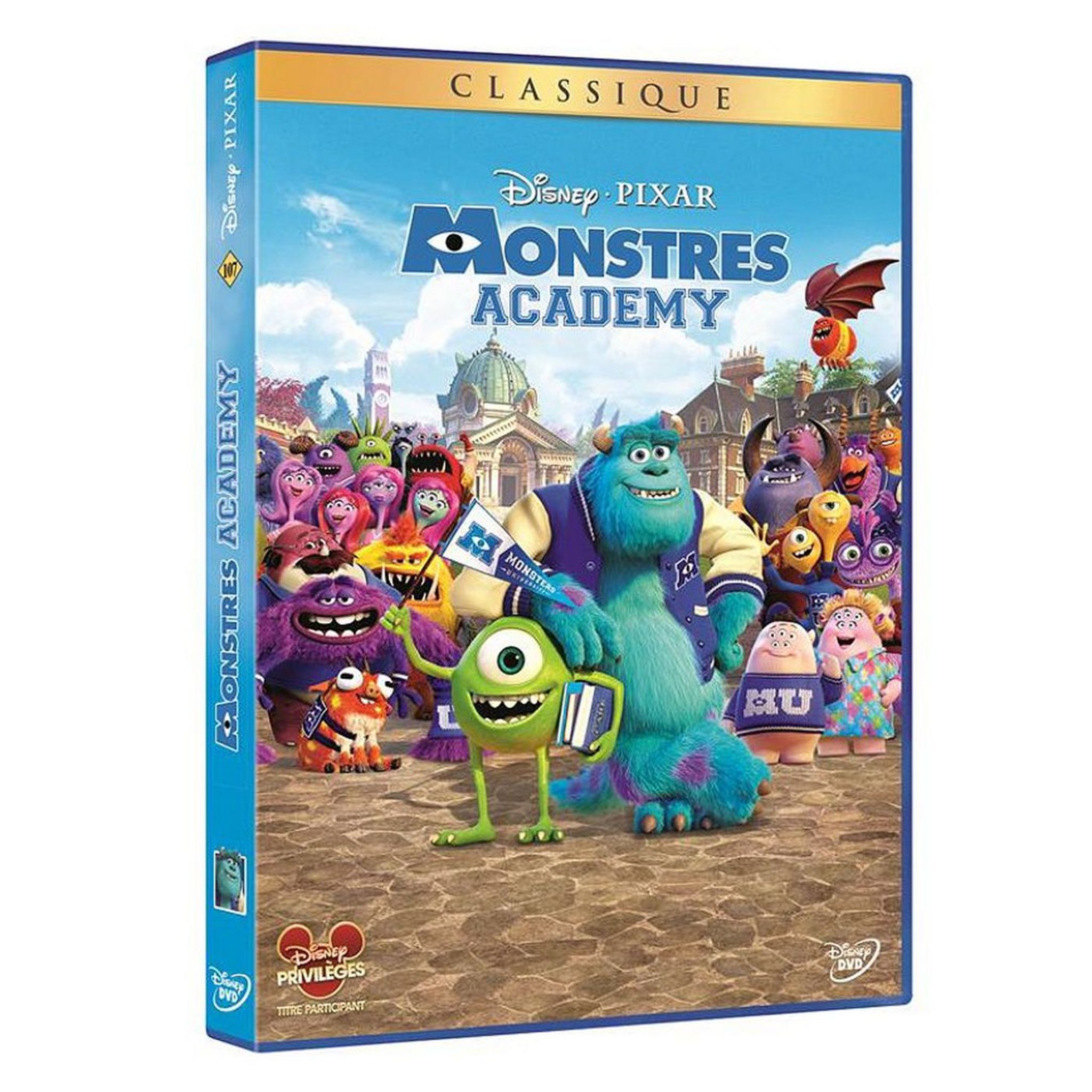 Monstres Academy DVD pas cher - Auchan.fr