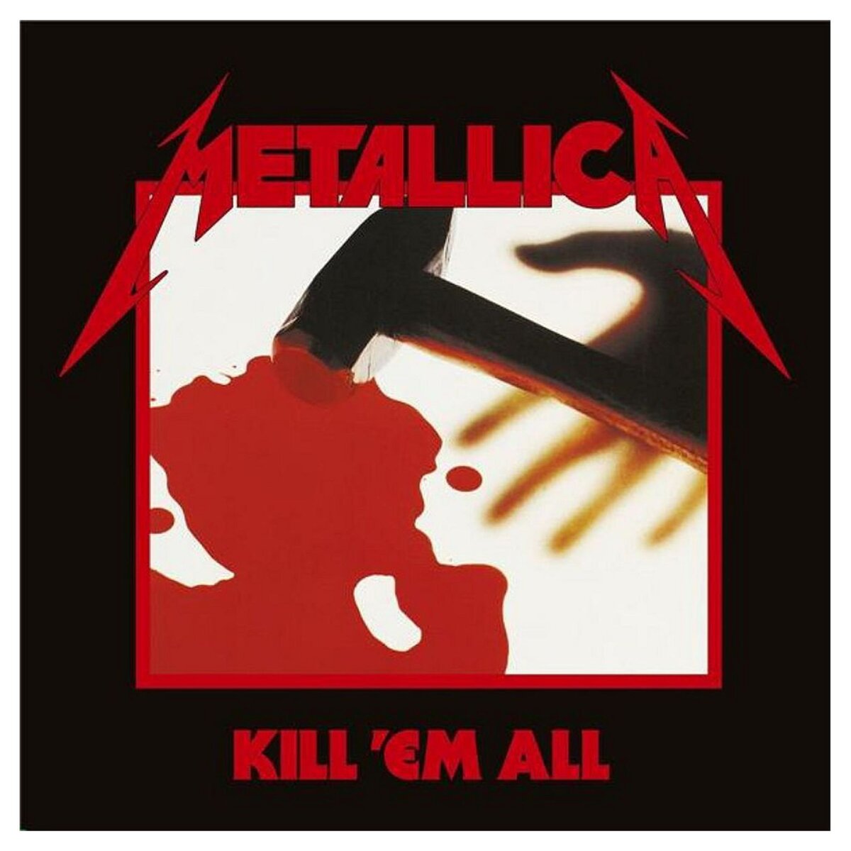 Metallica - Kill 'Em All VINYLE pas cher - Auchan.fr