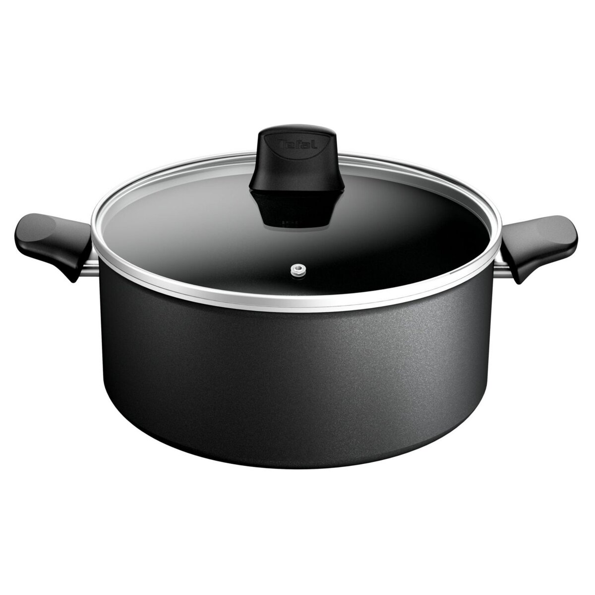 TEFAL Faitout 28 cm couvercle TITANIUM FORCE pas cher - Auchan.fr