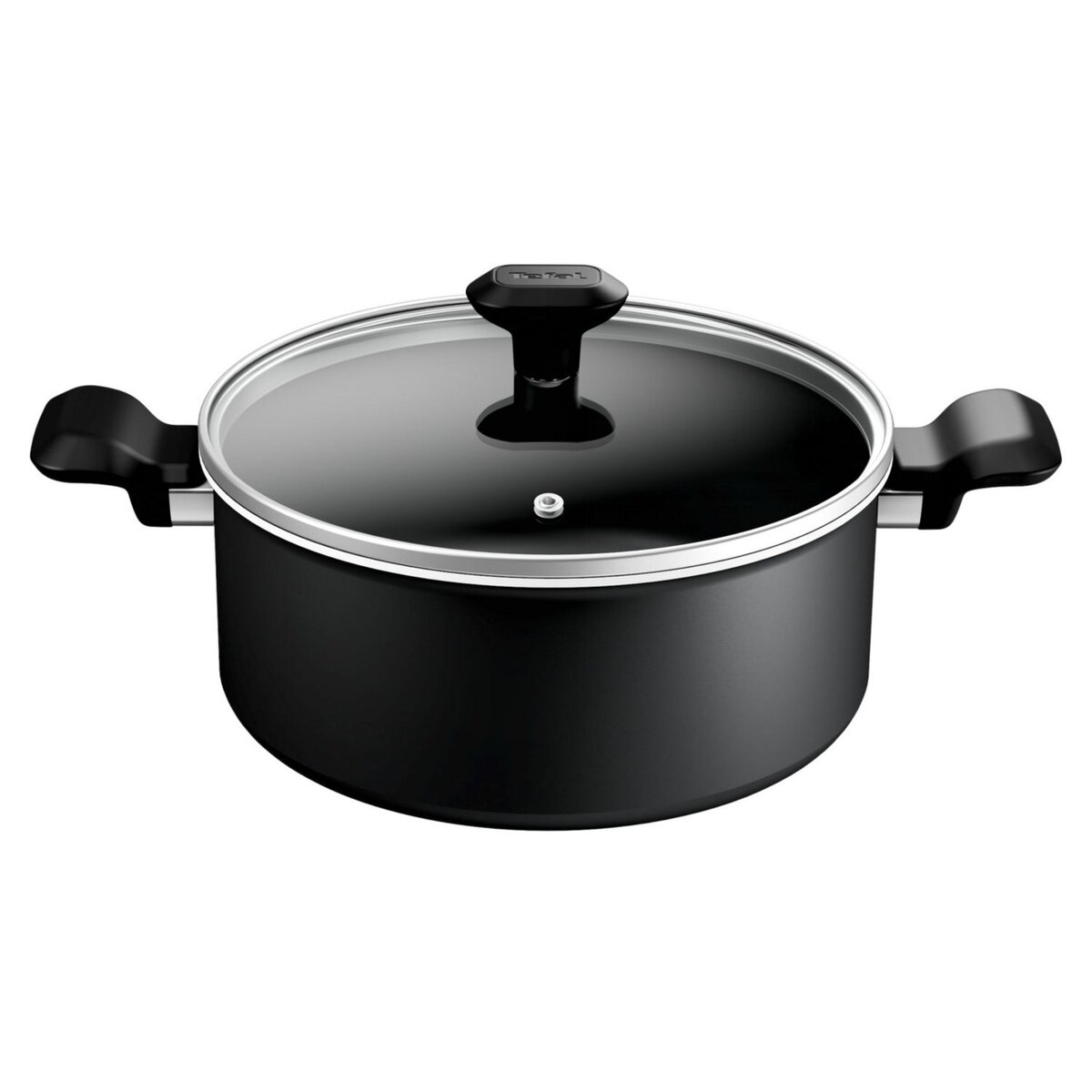 TEFAL Faitout 24cm TFI so expert alu recycle Noir pas cher - Auchan.fr