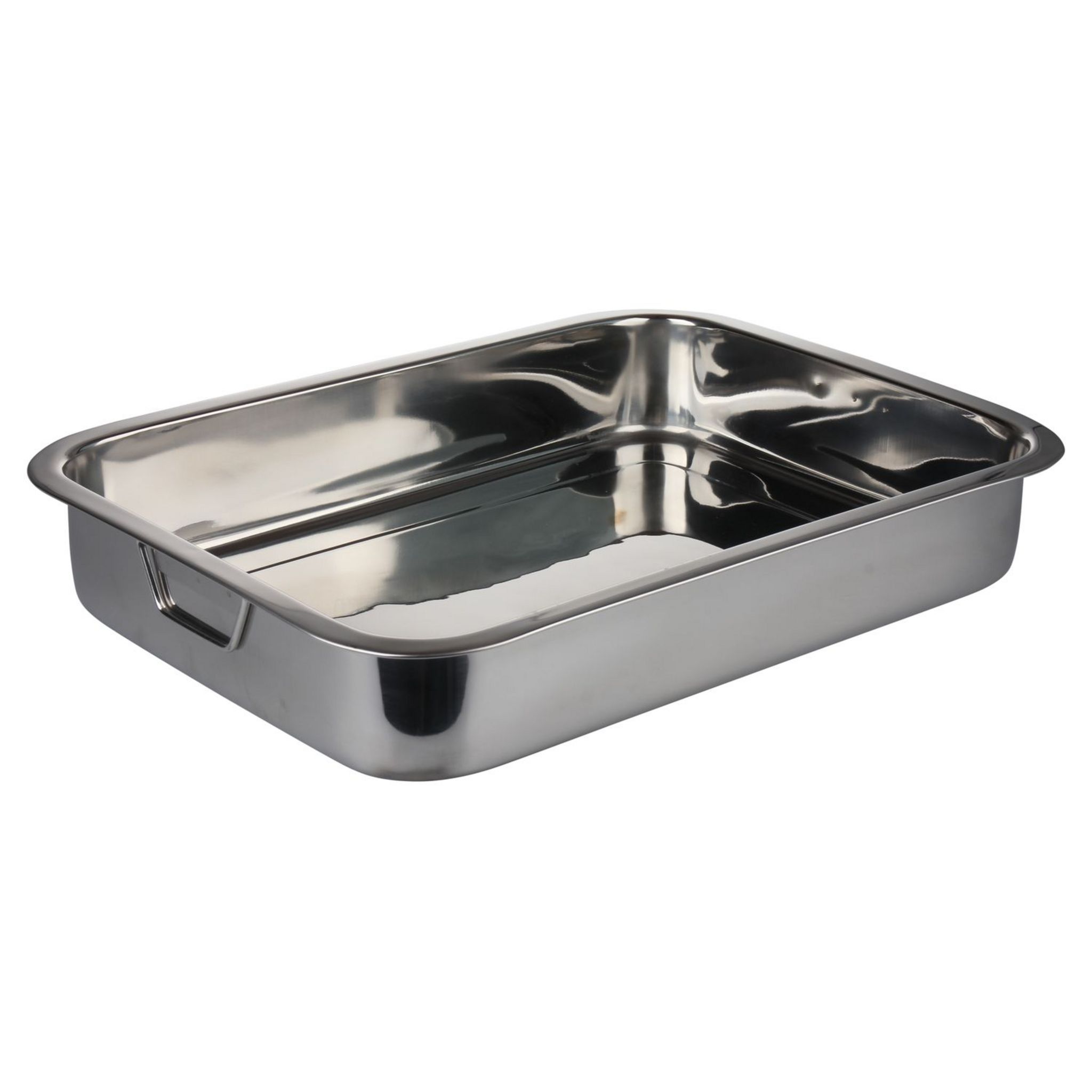 ACTUEL Plat four inox 40x30 cm pas cher - Auchan.fr