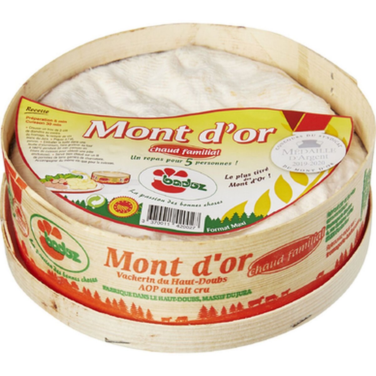 MONT DOR Fromage au lait cru AOP 632g pas cher - Auchan.fr