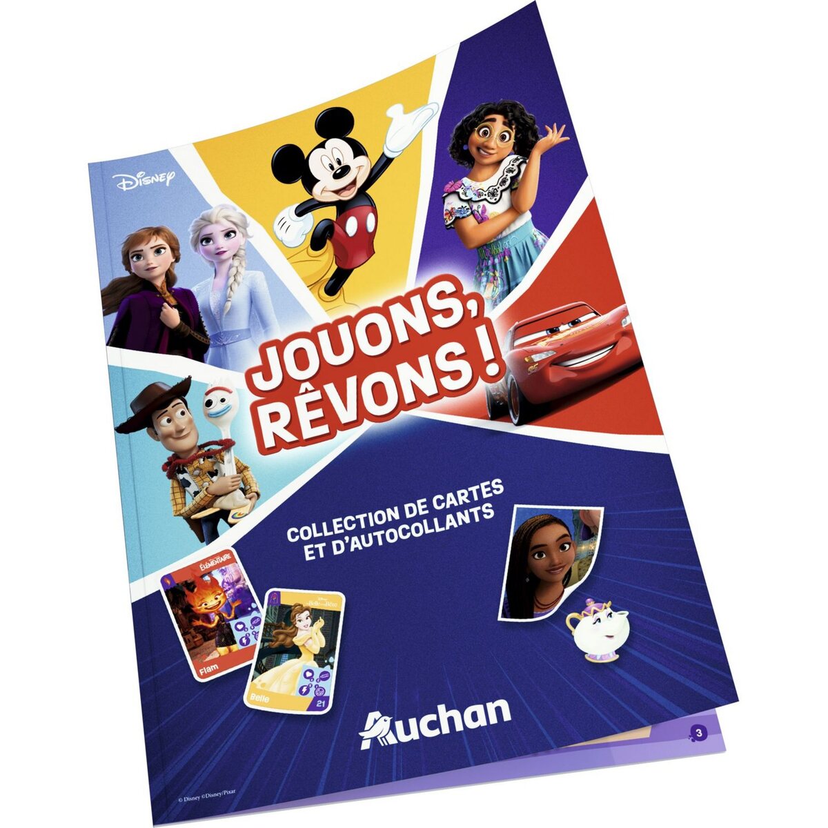 DISNEY Album 48 pages + 4 - couverture souple pas cher - Auchan.fr