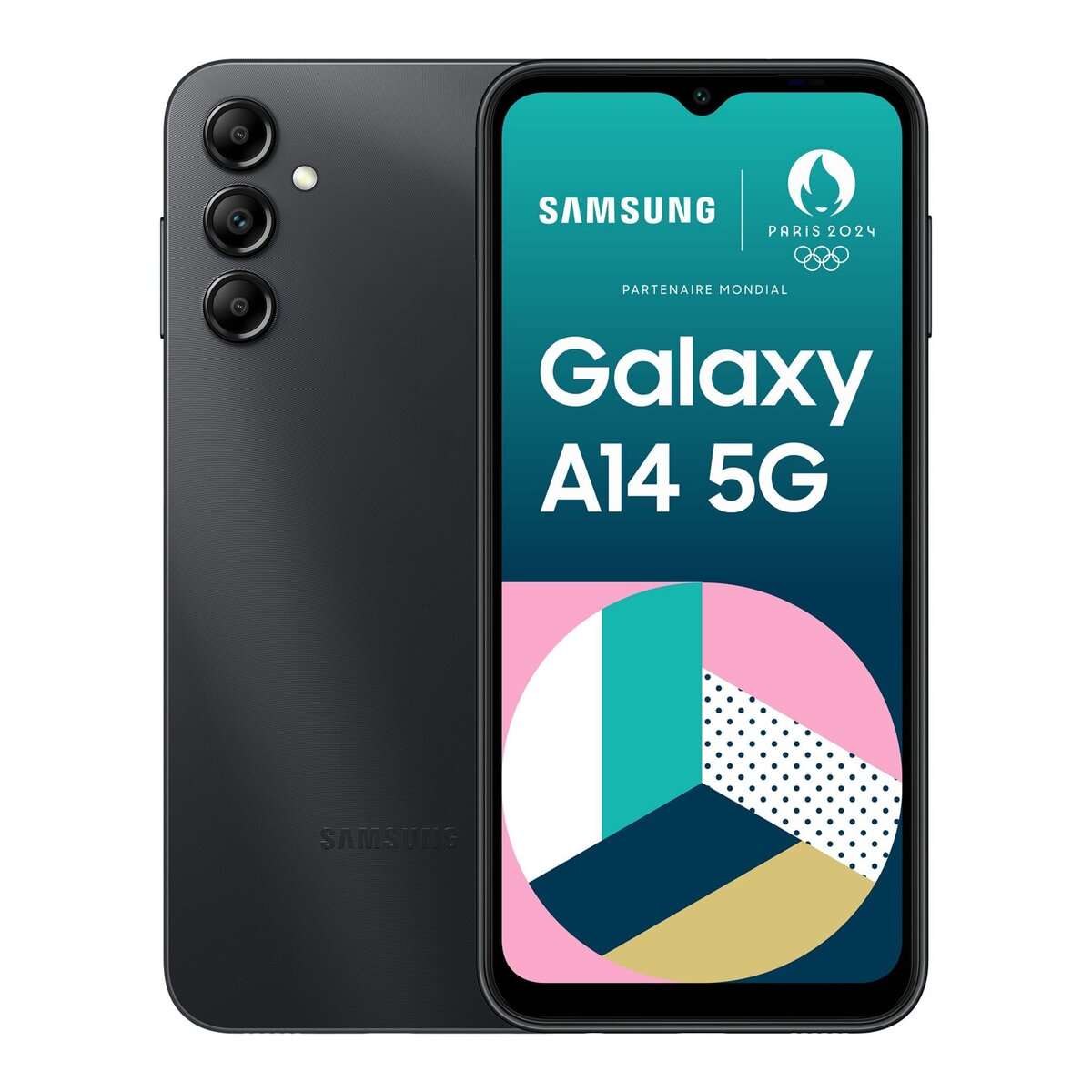 SAMSUNG Galaxy A14 5G 64Go - Noir pas cher - Auchan.fr