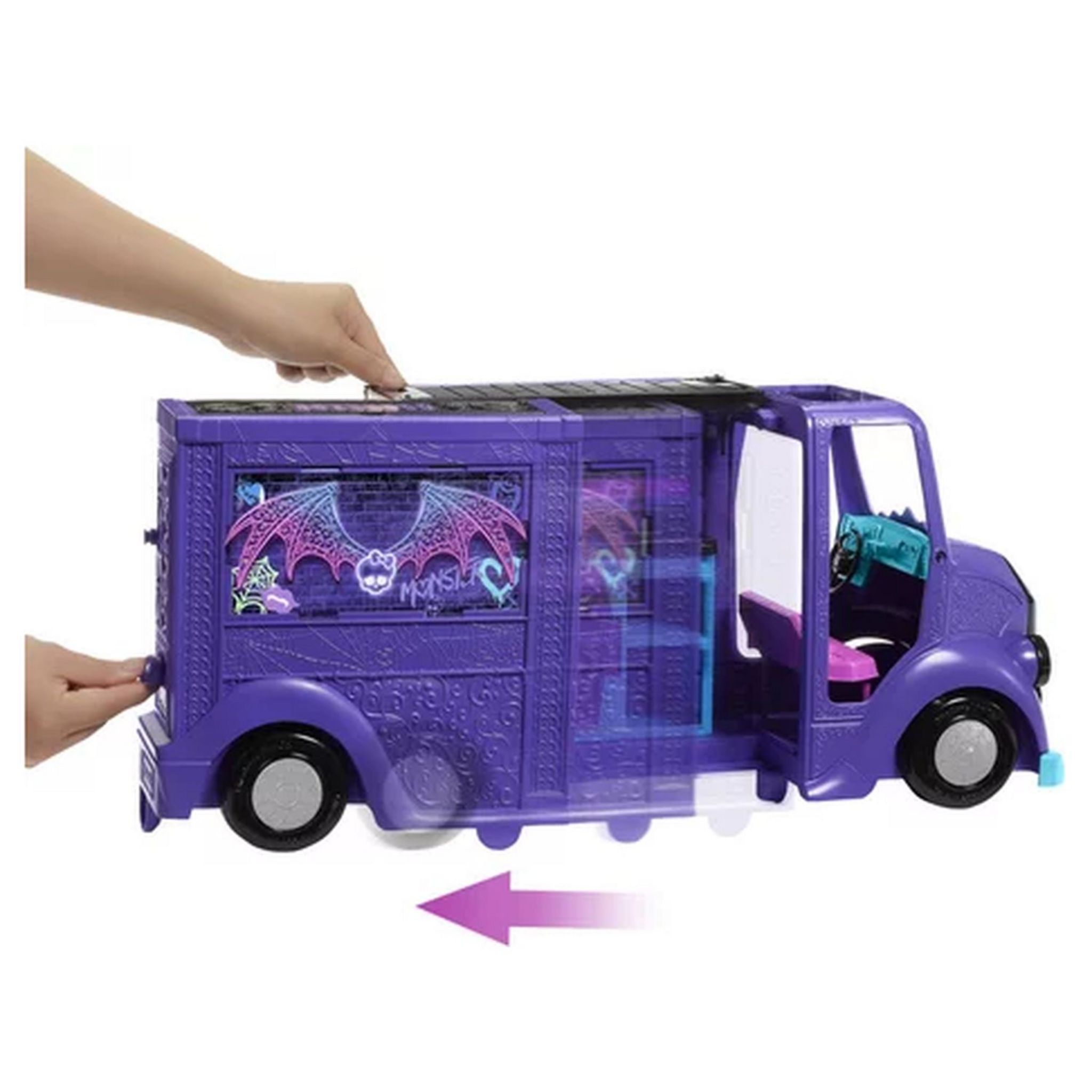 MATTEL Bus Touristique Monster High pas cher - Auchan.fr